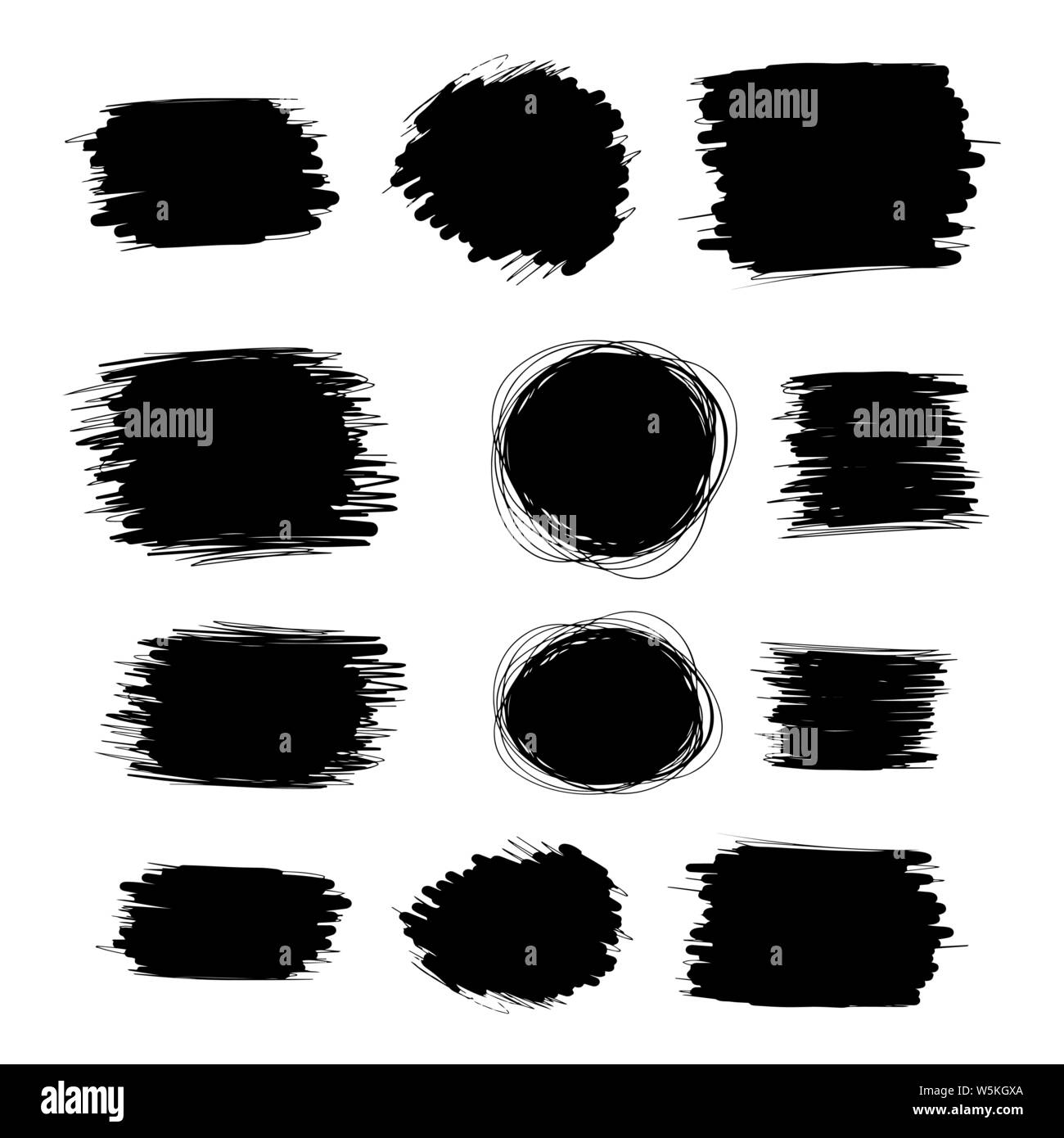 paint ink brush stroke Stock Vector Image & Art - Alamy