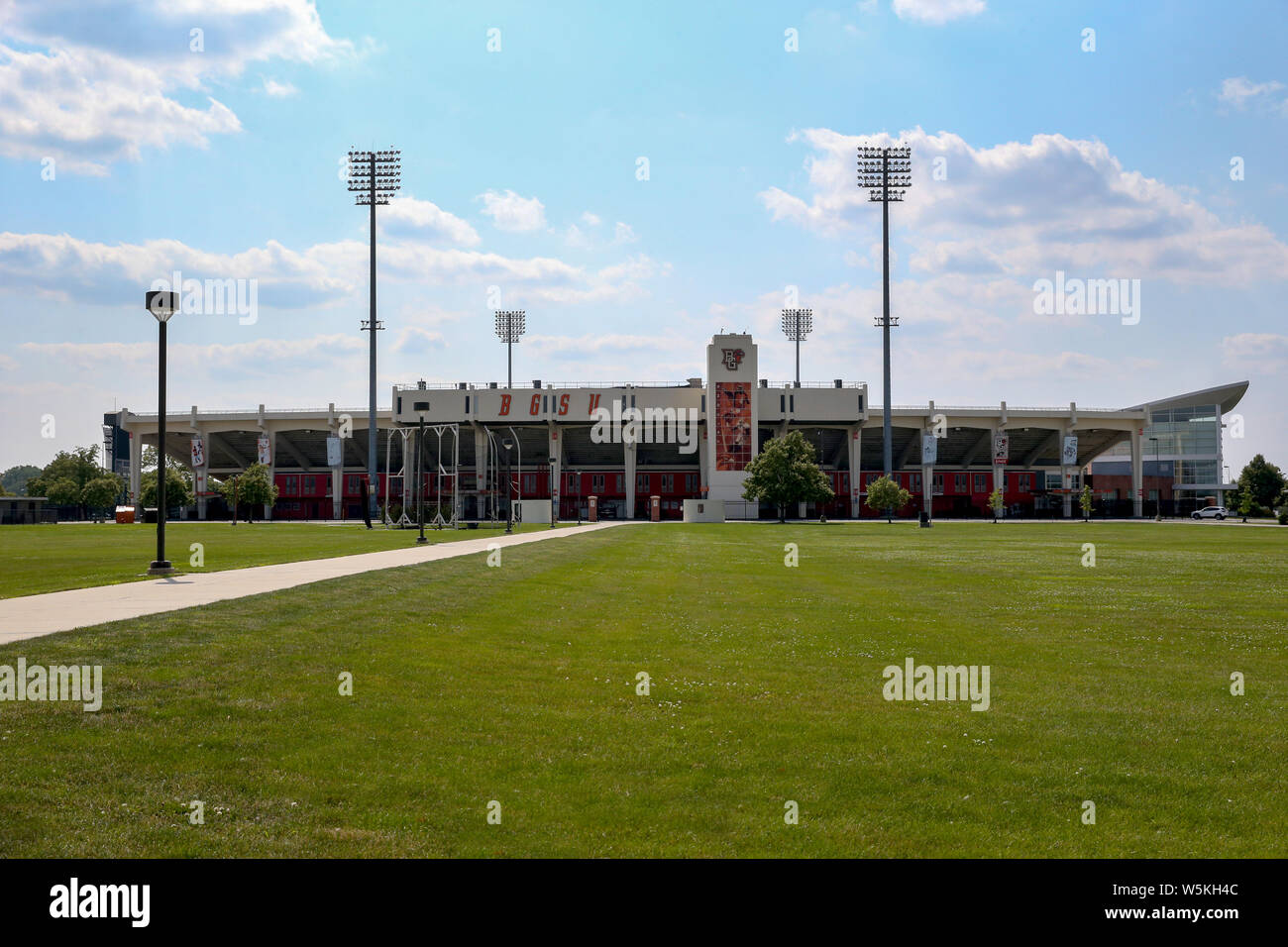 Doyt L. Perry Stadium In Bowing Green Ohio Stock Photo - Alamy