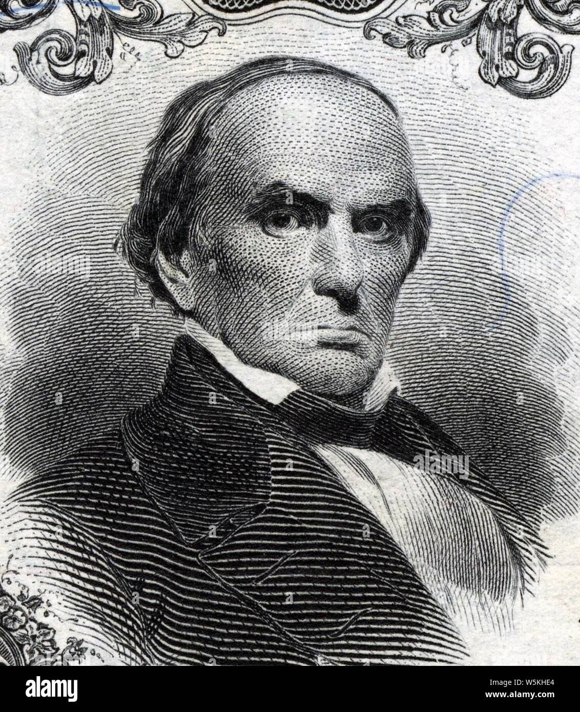 Vintage portrait of daniel webster hi-res stock photography and images ...