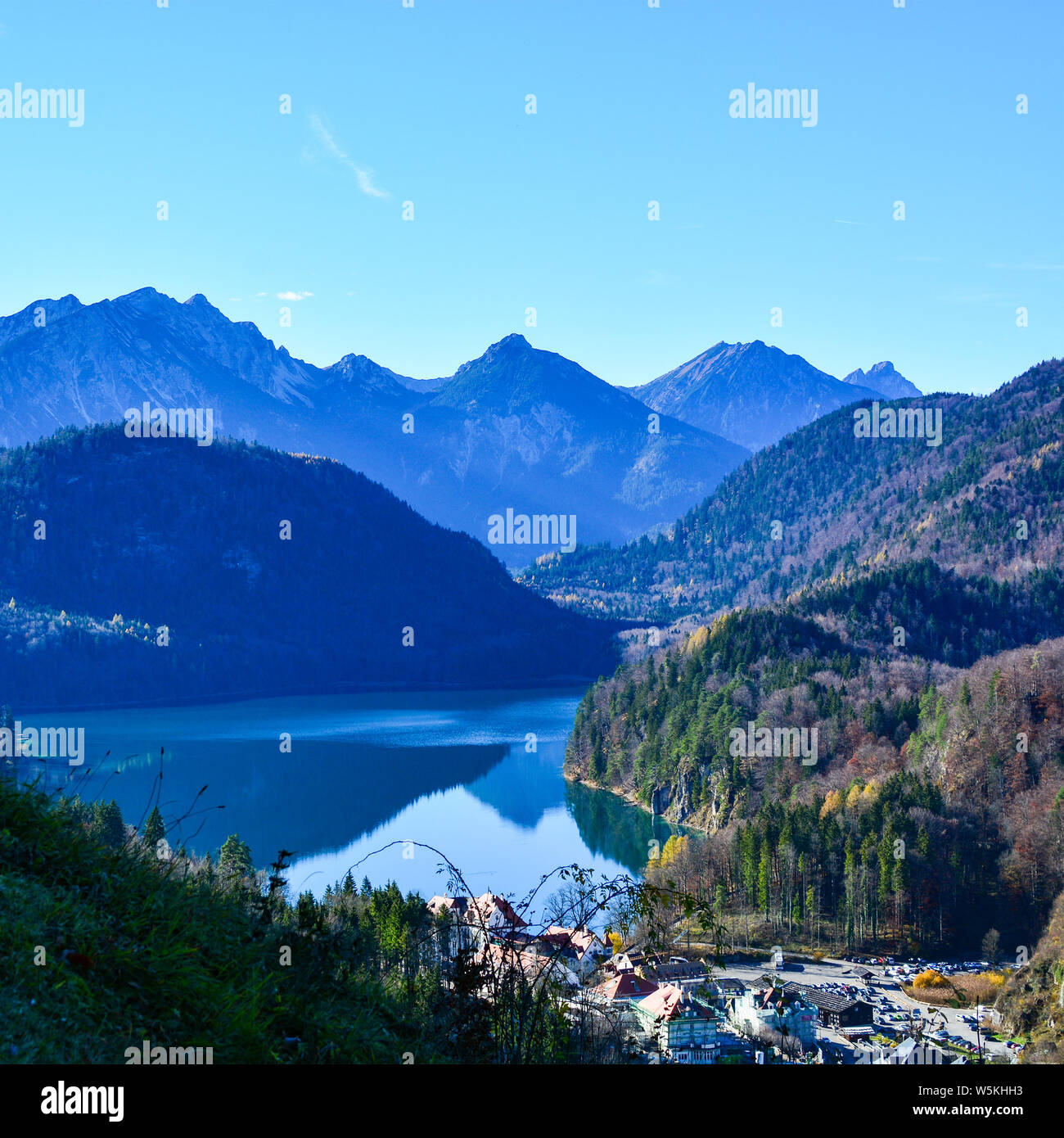 Alpine alpsee lake hi-res stock photography and images - Alamy