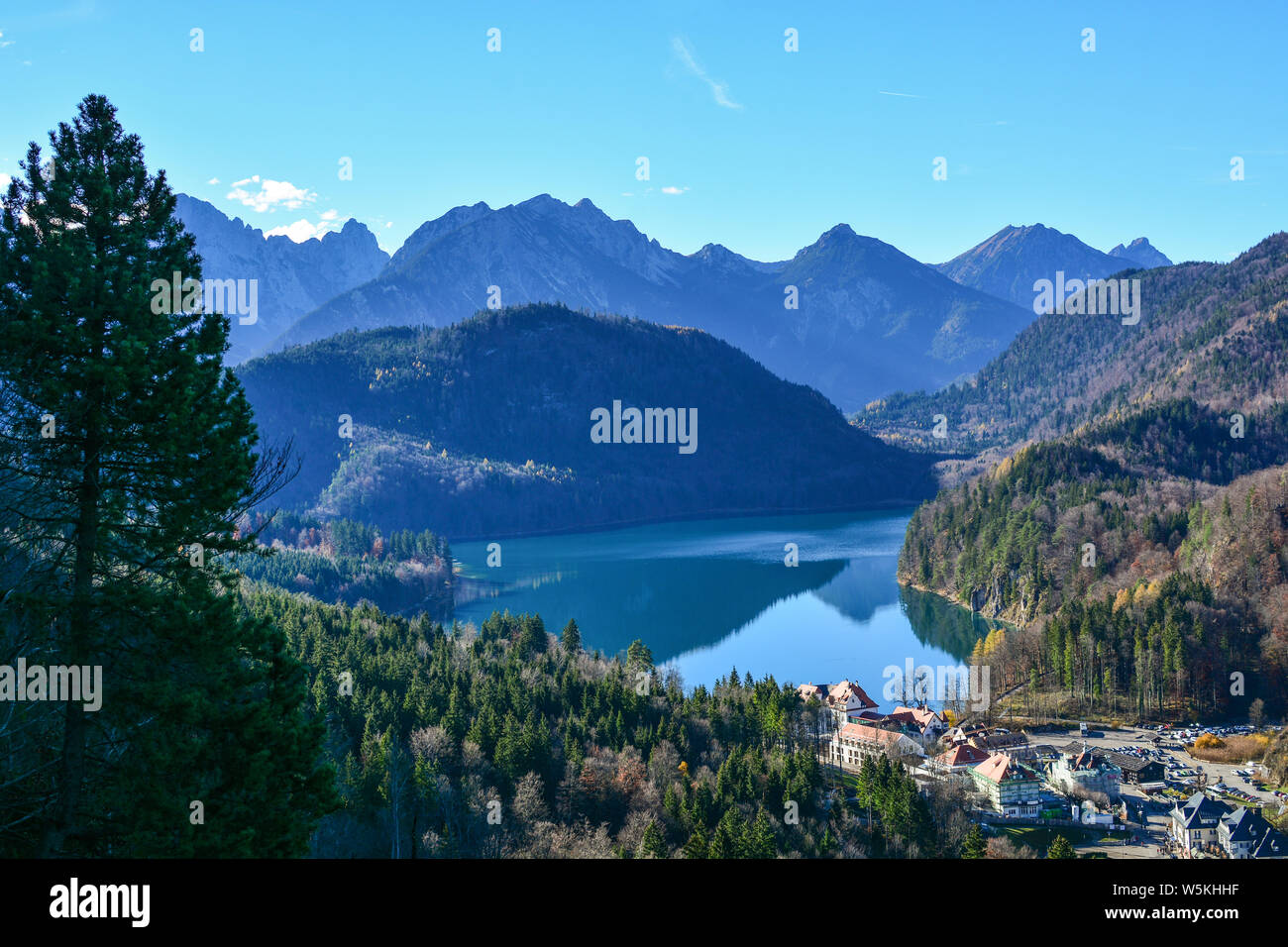 Alpine castle hi-res stock photography and images - Alamy