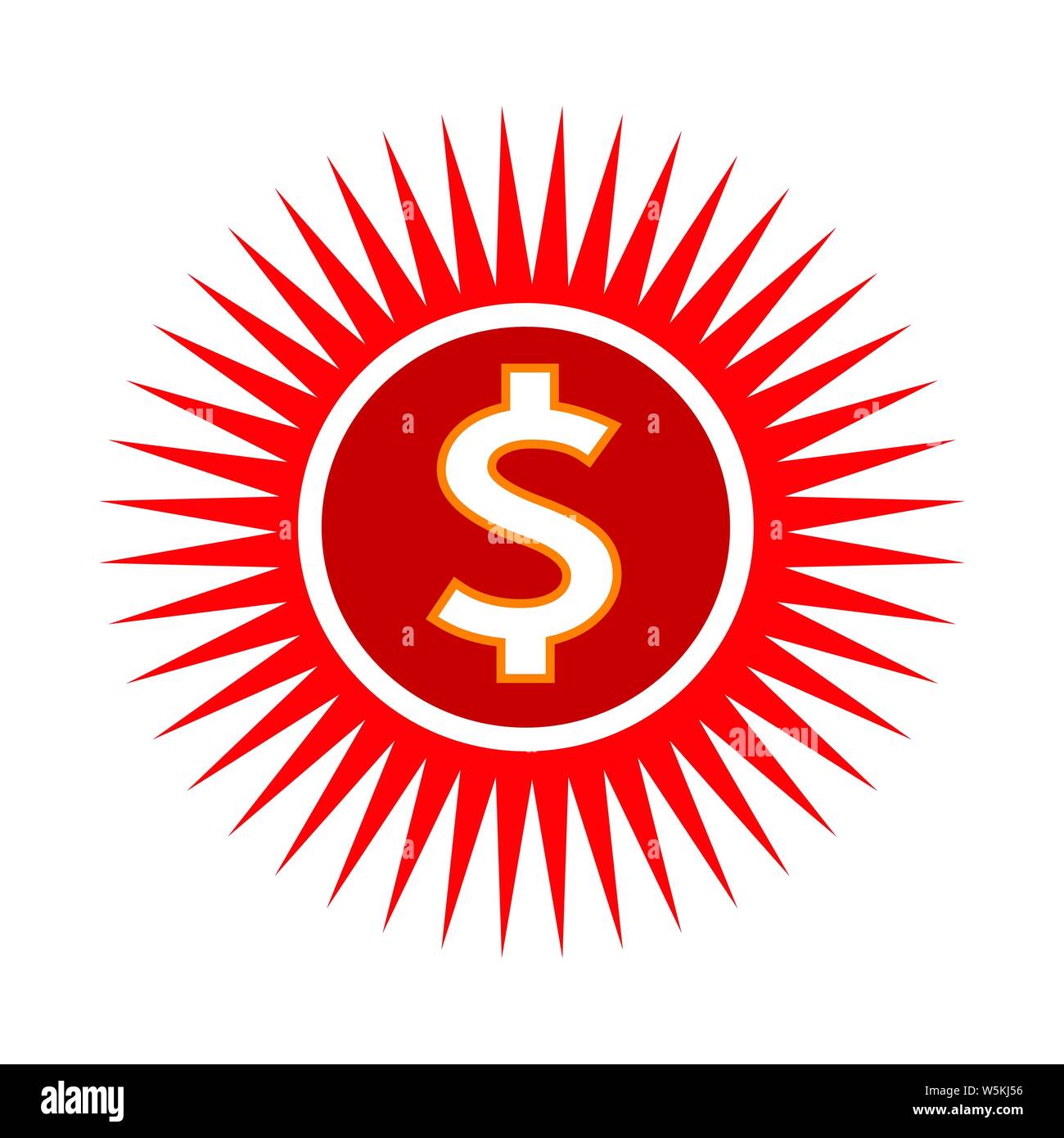 dollar sign money icon Stock Vector Image & Art - Alamy