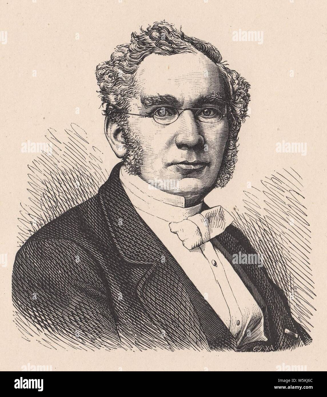 Danish poet H. P. Holst Stock Photo - Alamy