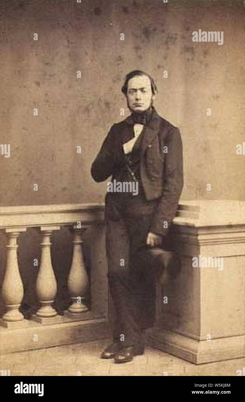 Daniel Louis Clément by E. Lange Stock Photo - Alamy