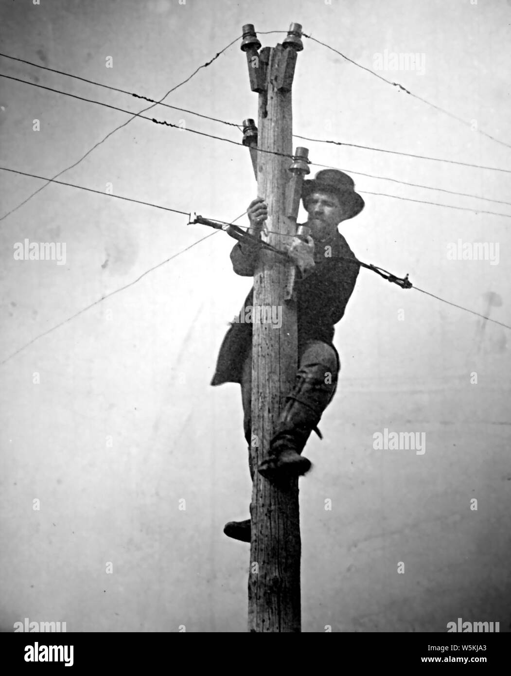 First Telegraph Line