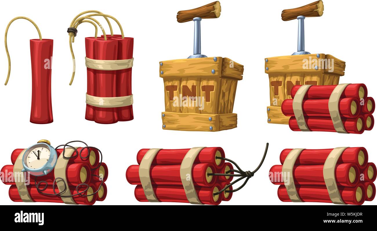 Tnt Dynamite Red Bomb Timer High Resolution Stock Photography and ...