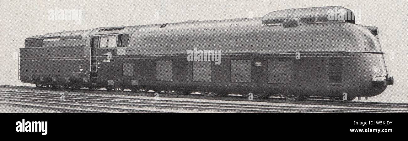 Dampflokomotive der Baureihe 05 Der neue Brockhaus 1938 Stock Photo - Alamy
