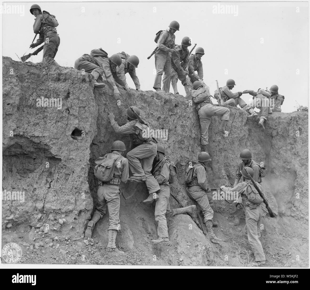 Commando training at Camp Carson, Colorado Stock Photo - Alamy