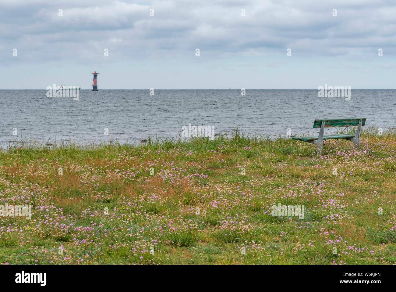 Landscape by the sea at Viken in Sweden Stock Photo - Alamy