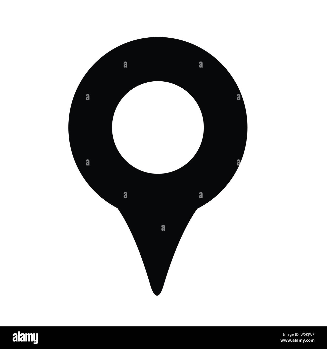 Pin location icon Stock Vector Image & Art - Alamy