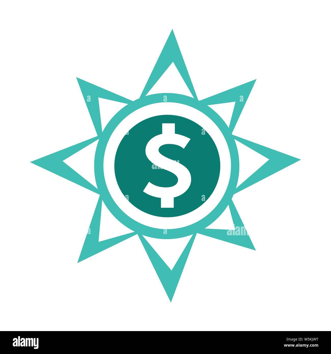 dollar sign money icon Stock Vector Image & Art - Alamy