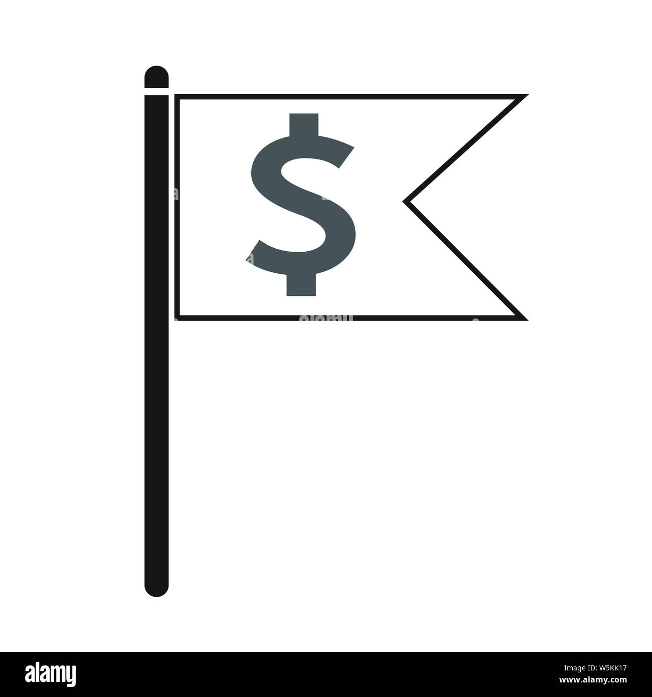 dollar sign money icon Stock Vector Image & Art - Alamy