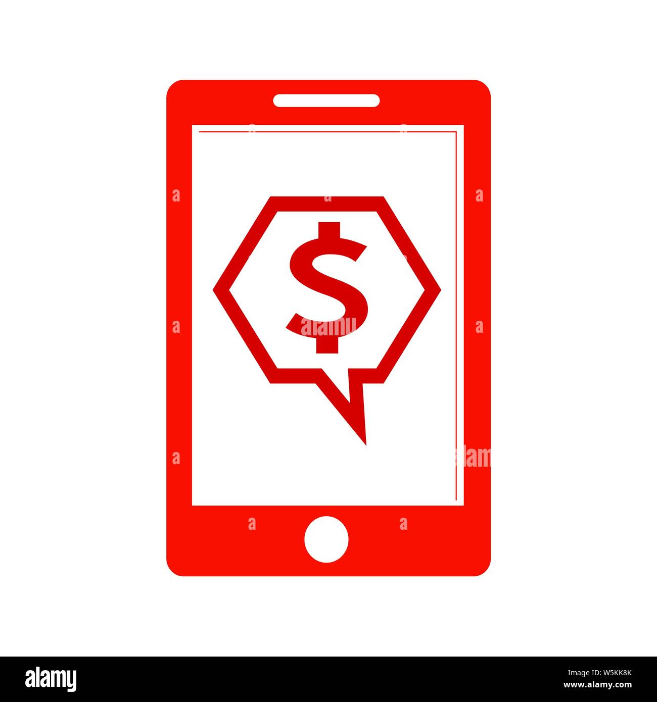 dollar sign money icon Stock Vector Image & Art - Alamy