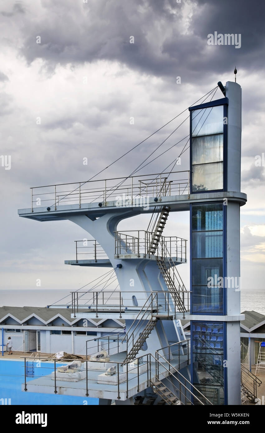 Swimming pool in Varna. Bulgaria Stock Photo - Alamy