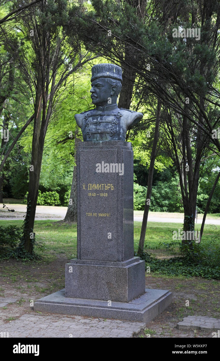 Monument to Hadzhi Dimitar in Varna. Bulgaria Stock Photo - Alamy