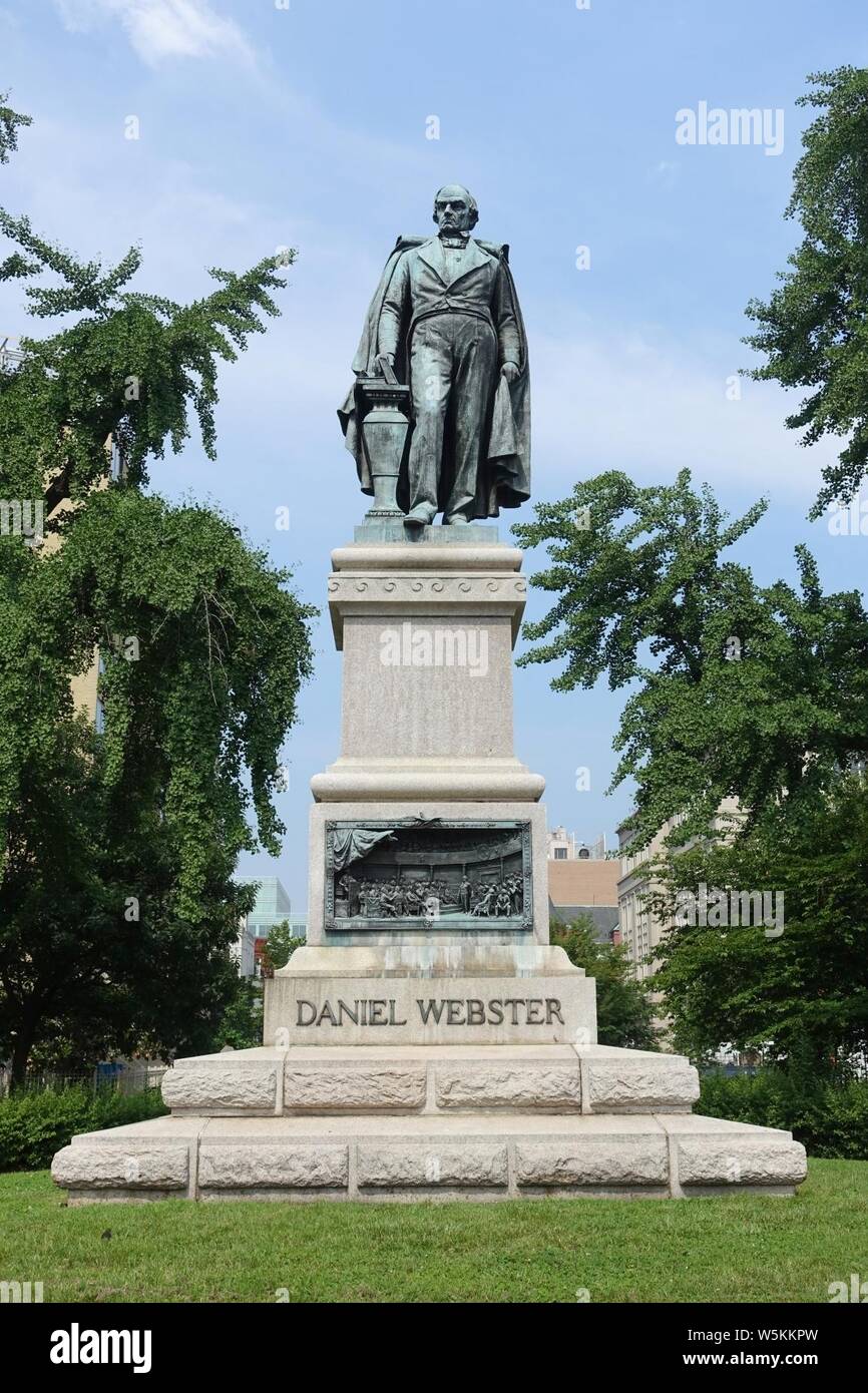 Daniel webster memorial hi-res stock photography and images - Alamy