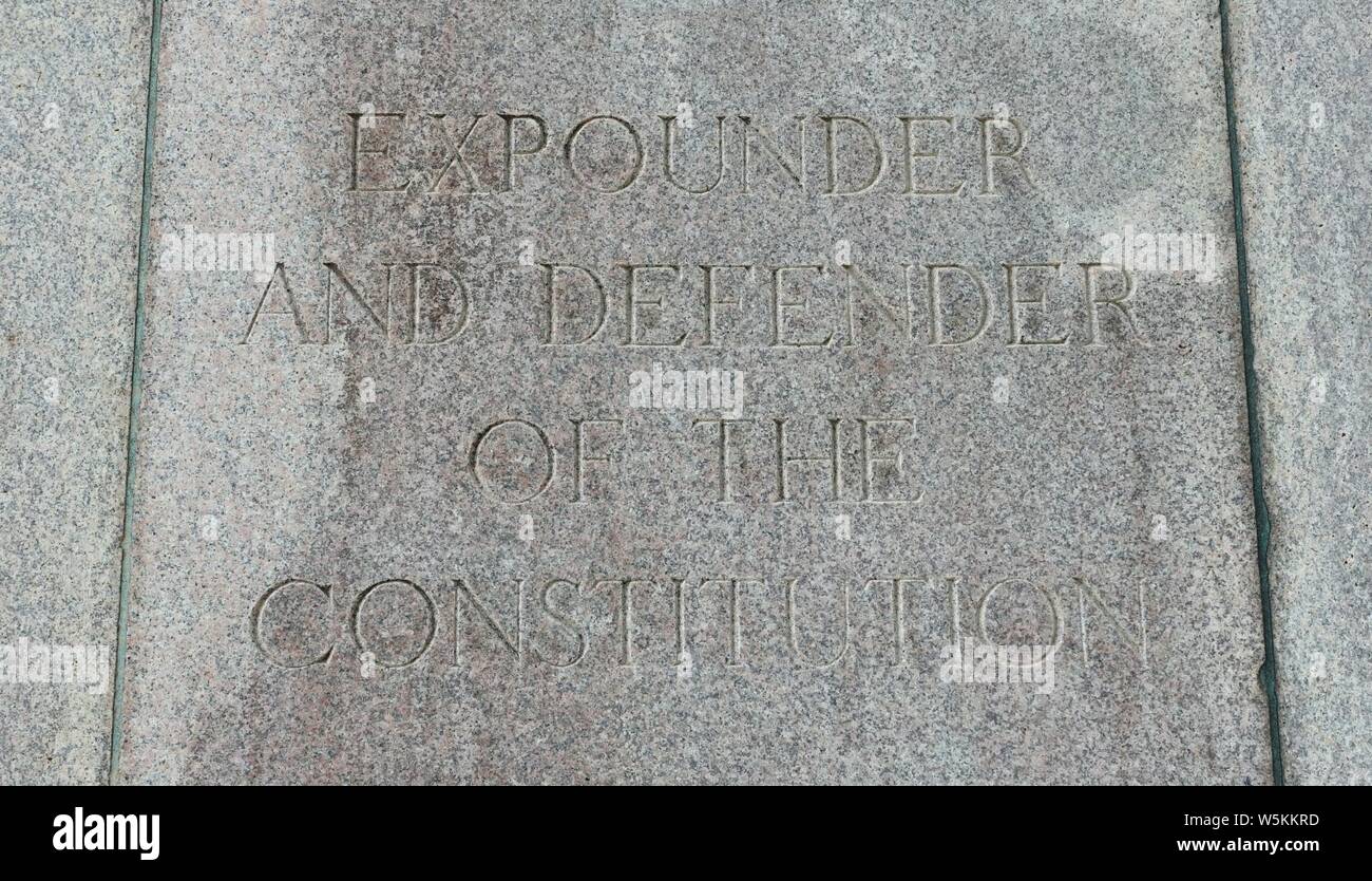 Daniel webster memorial dc hi-res stock photography and images - Alamy