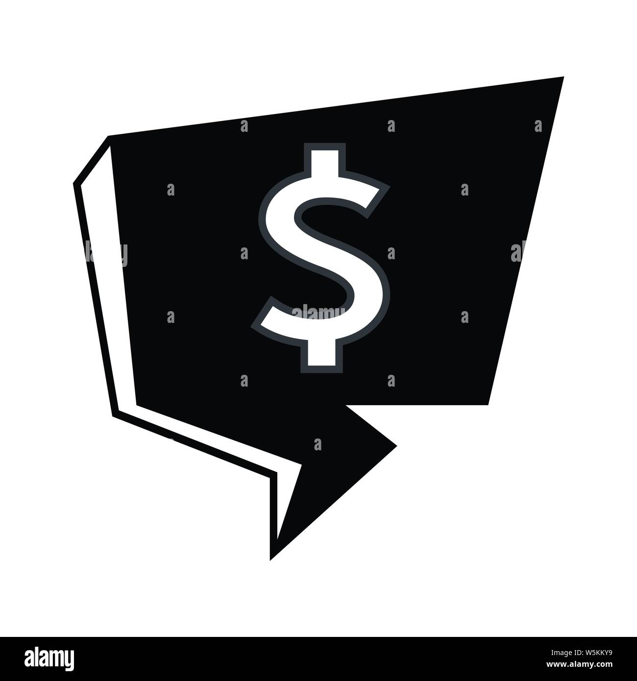 dollar sign money icon Stock Vector Image & Art - Alamy