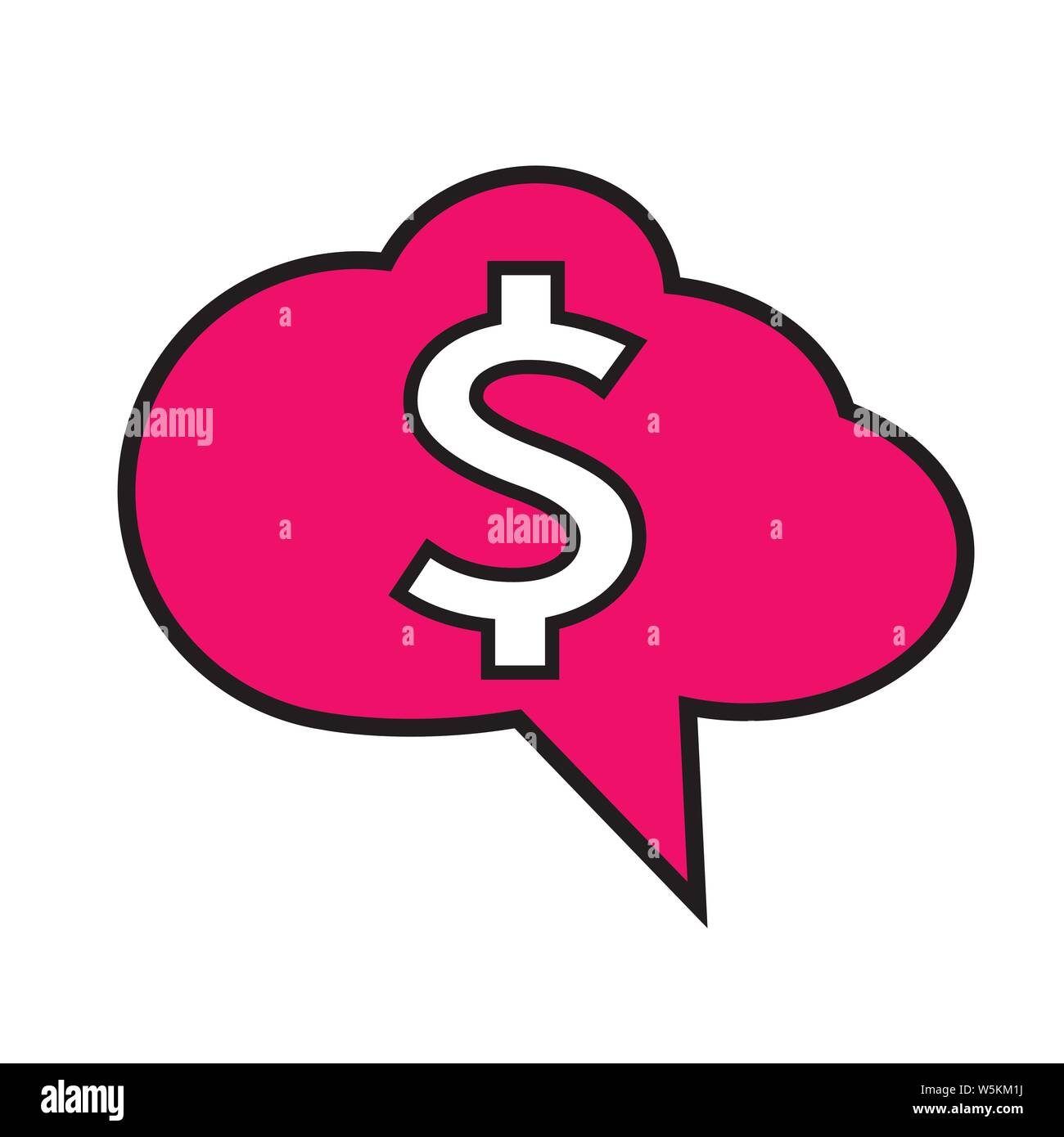 dollar sign money icon Stock Vector Image & Art - Alamy