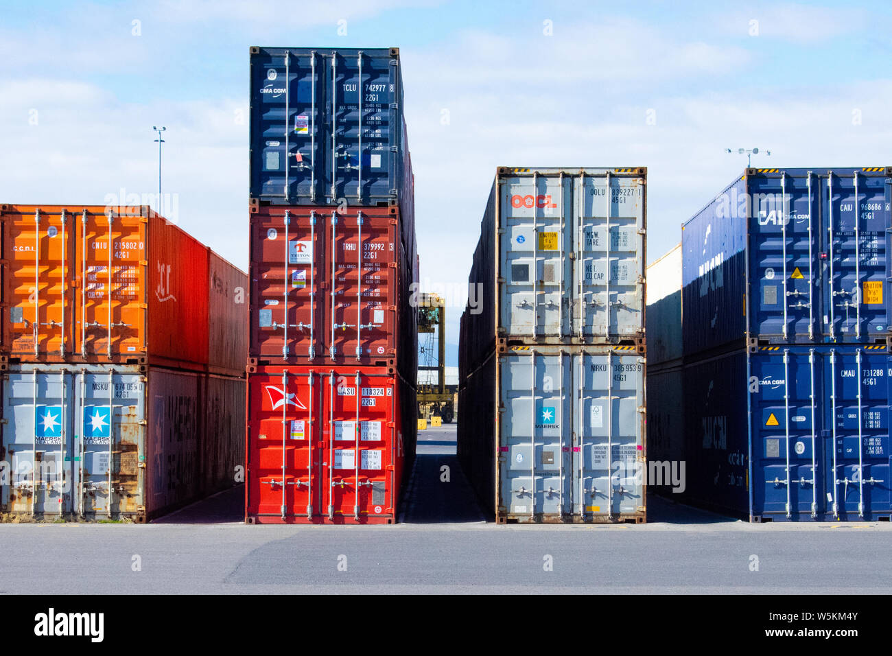Flinders Adelaide Container Terminal Stock Photo - Alamy