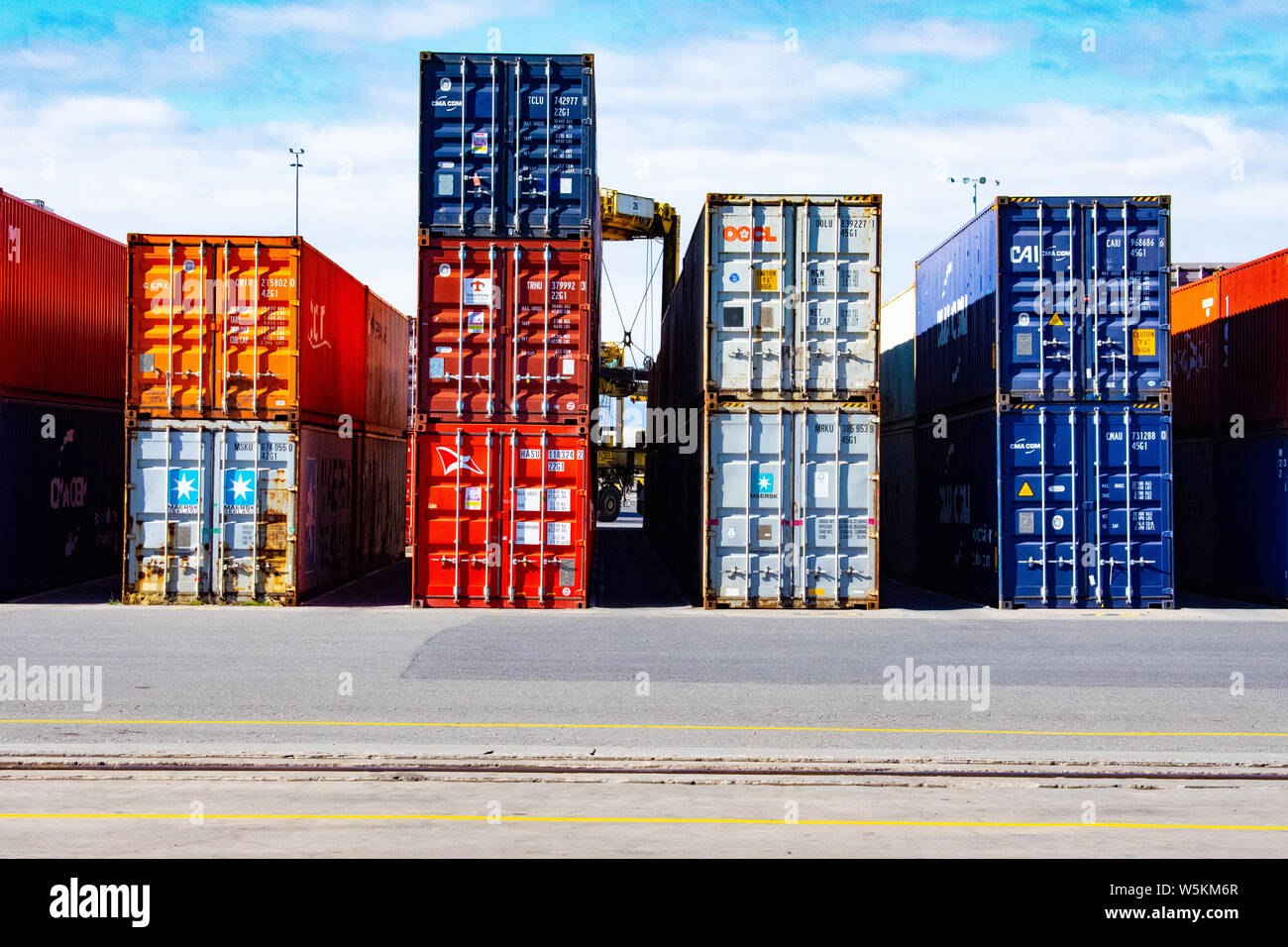Flinders Adelaide Container Terminal Stock Photo - Alamy