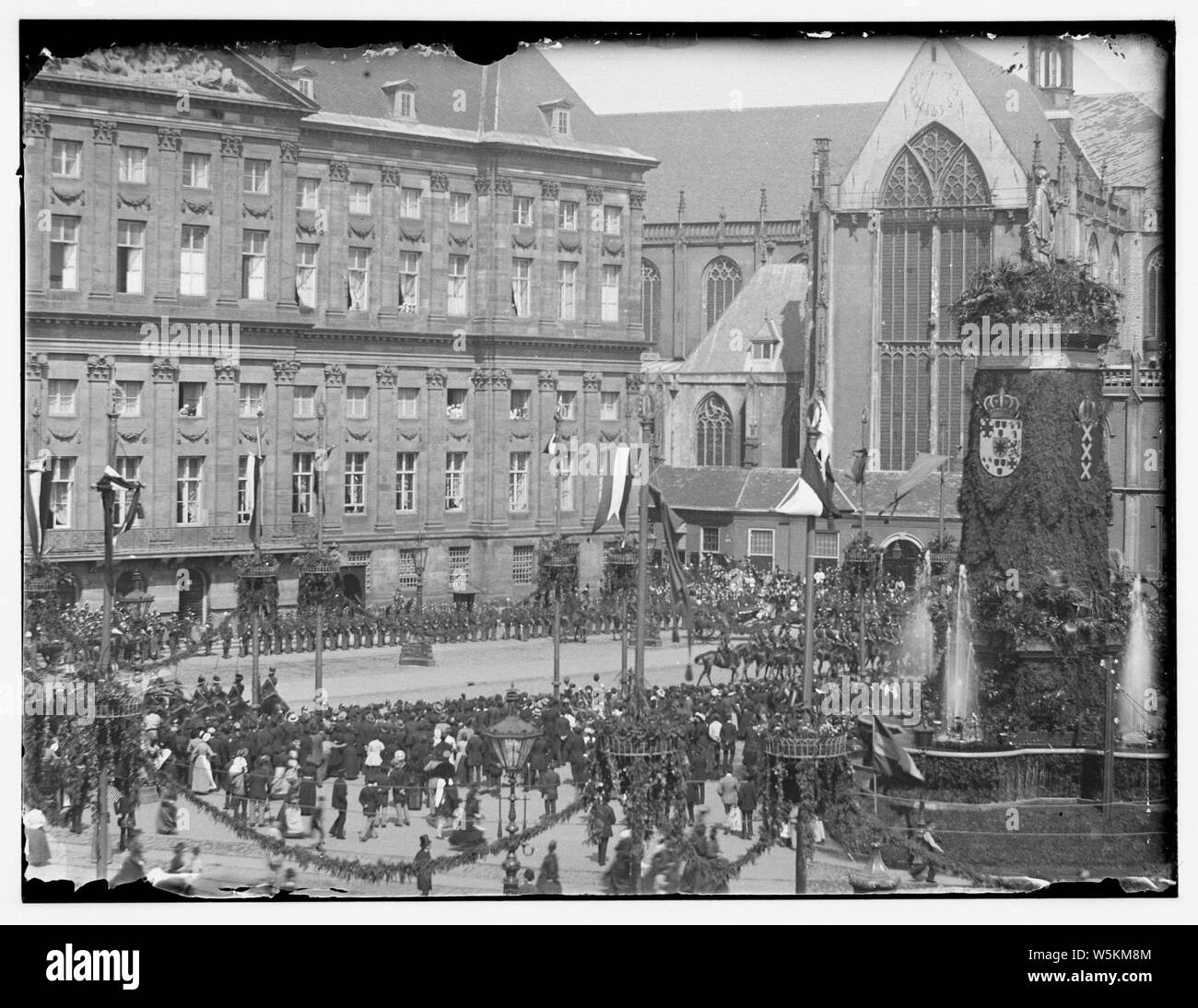 Dam, noordwestzijde Jacob Olie (max res Stock Photo - Alamy