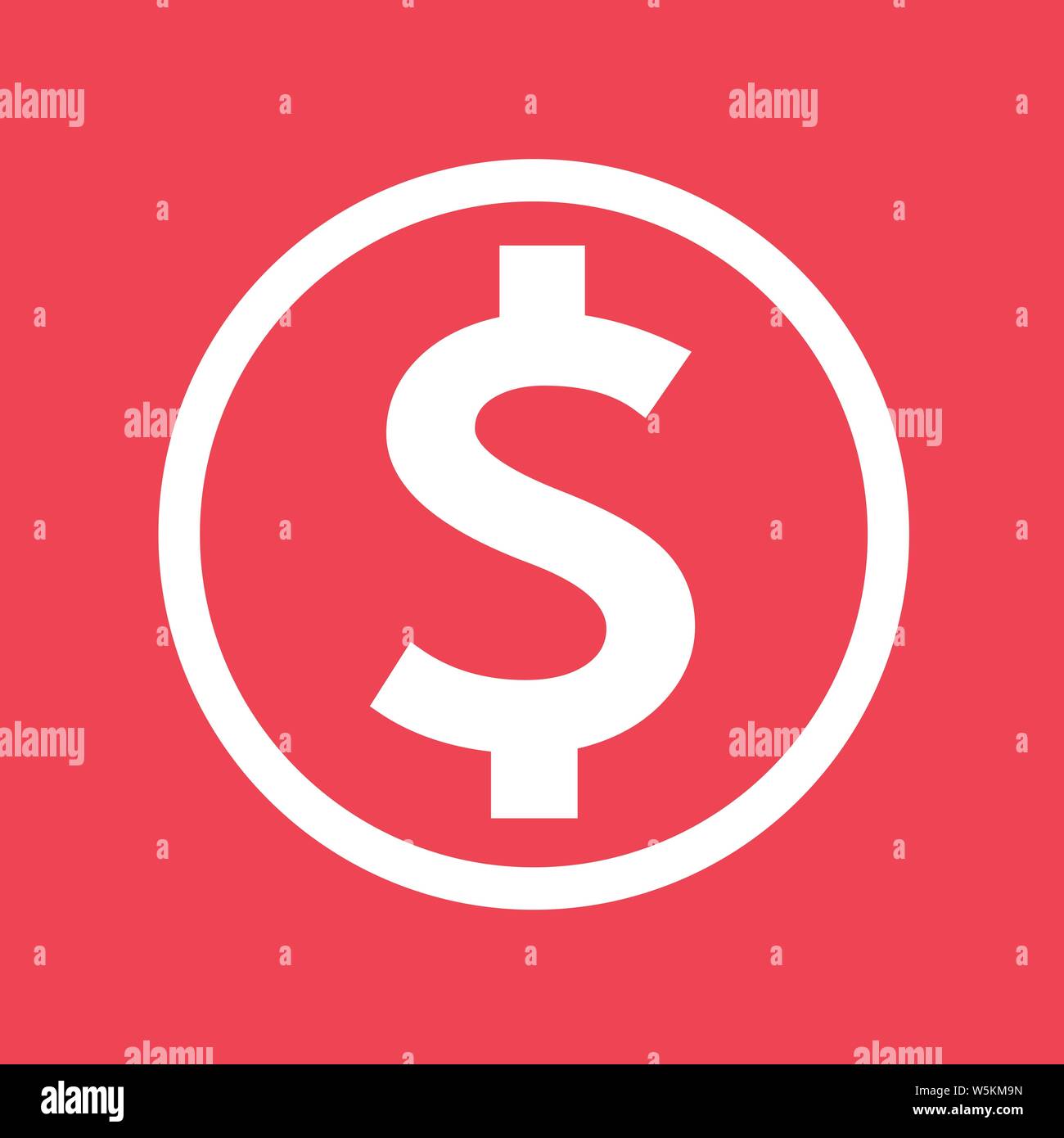 dollar sign money icon Stock Vector Image & Art - Alamy