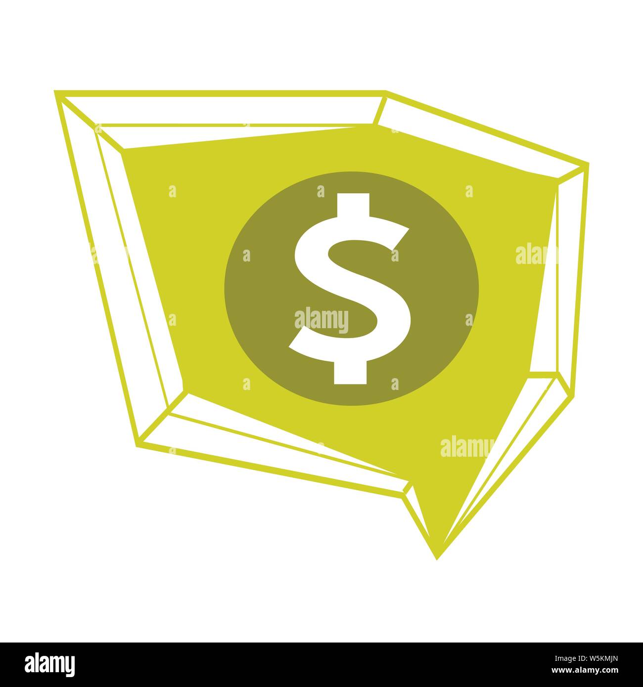 Dollar sign money icon Stock Vector Image & Art - Alamy