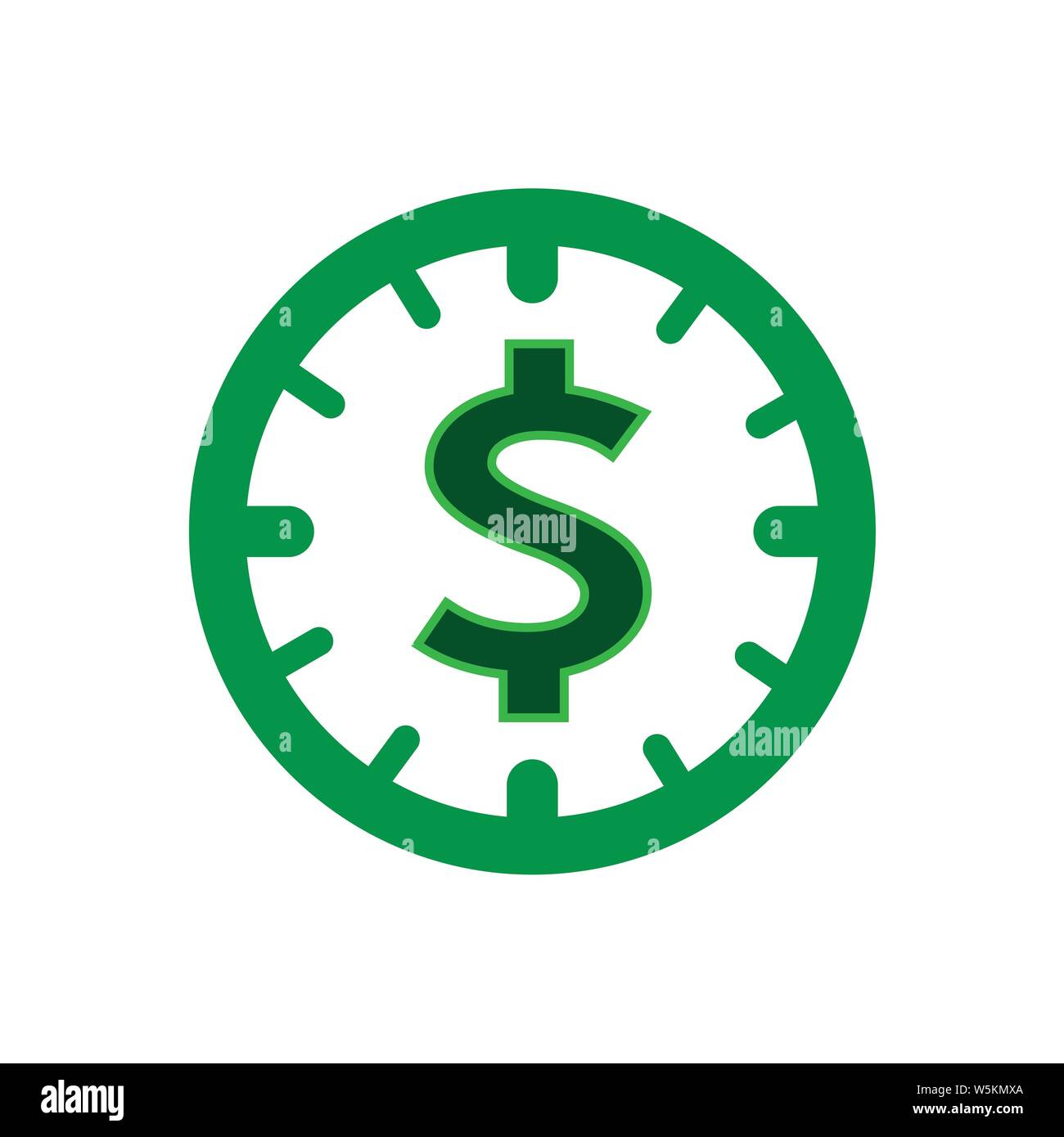 Dollar sign money icon Stock Vector Image & Art - Alamy