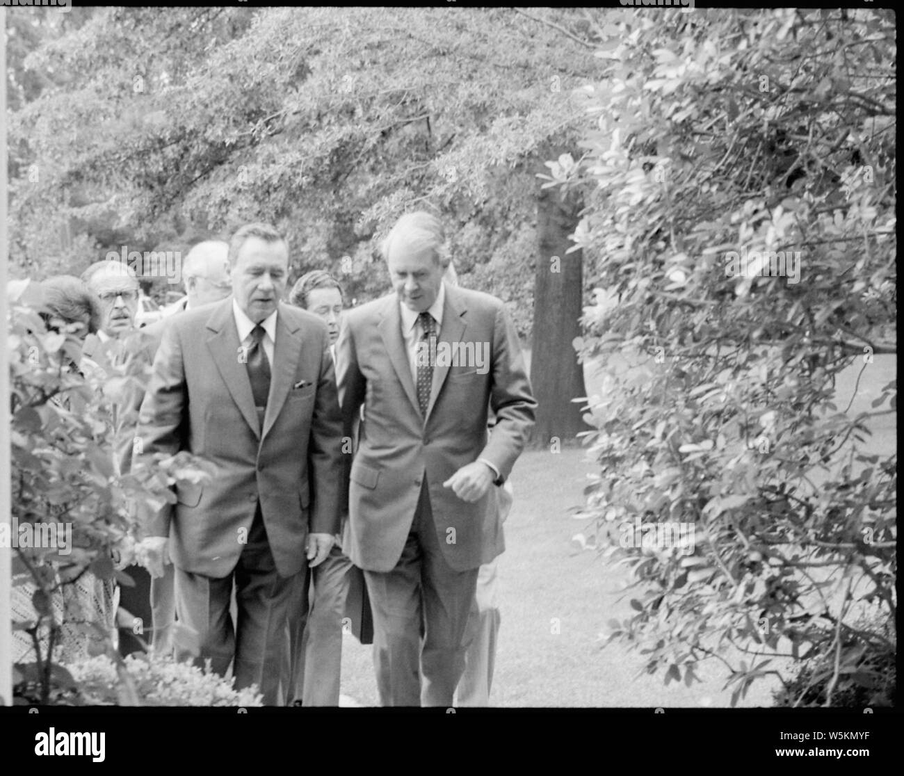 Cyrus Vance with Prime Minister of U.S.S.R., Andrei Gromyko Stock Photo ...
