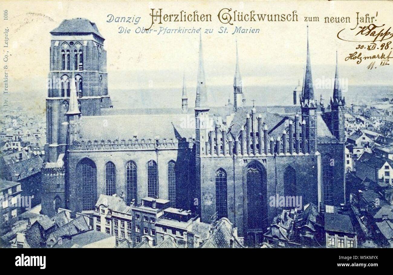 Marienkirche danzig hi-res stock photography and images - Alamy