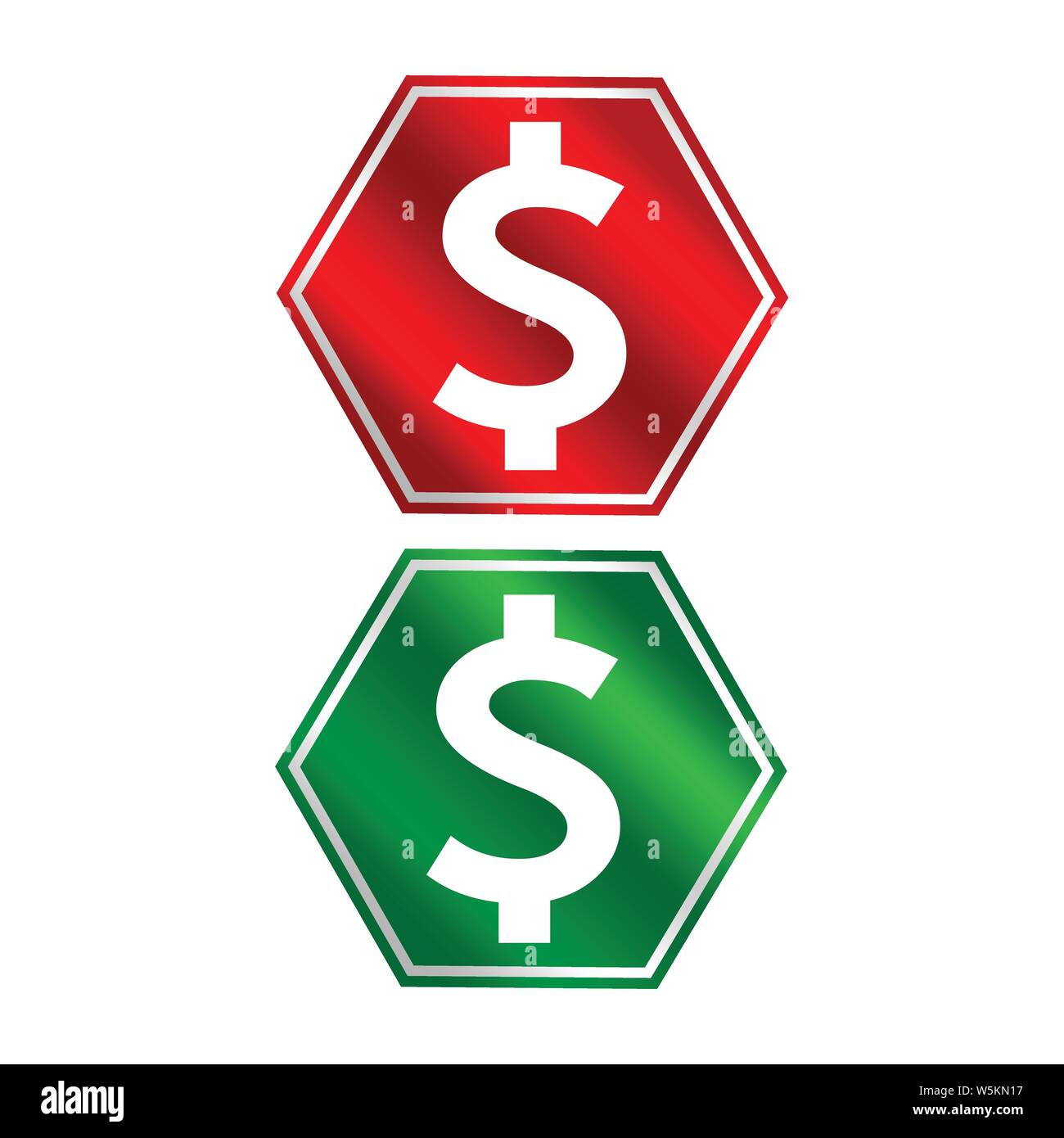dollar money icon Stock Vector Image & Art - Alamy