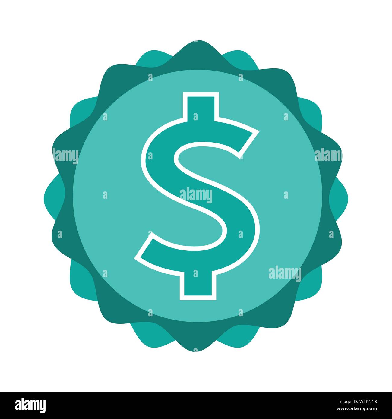dollar money icon Stock Vector Image & Art - Alamy