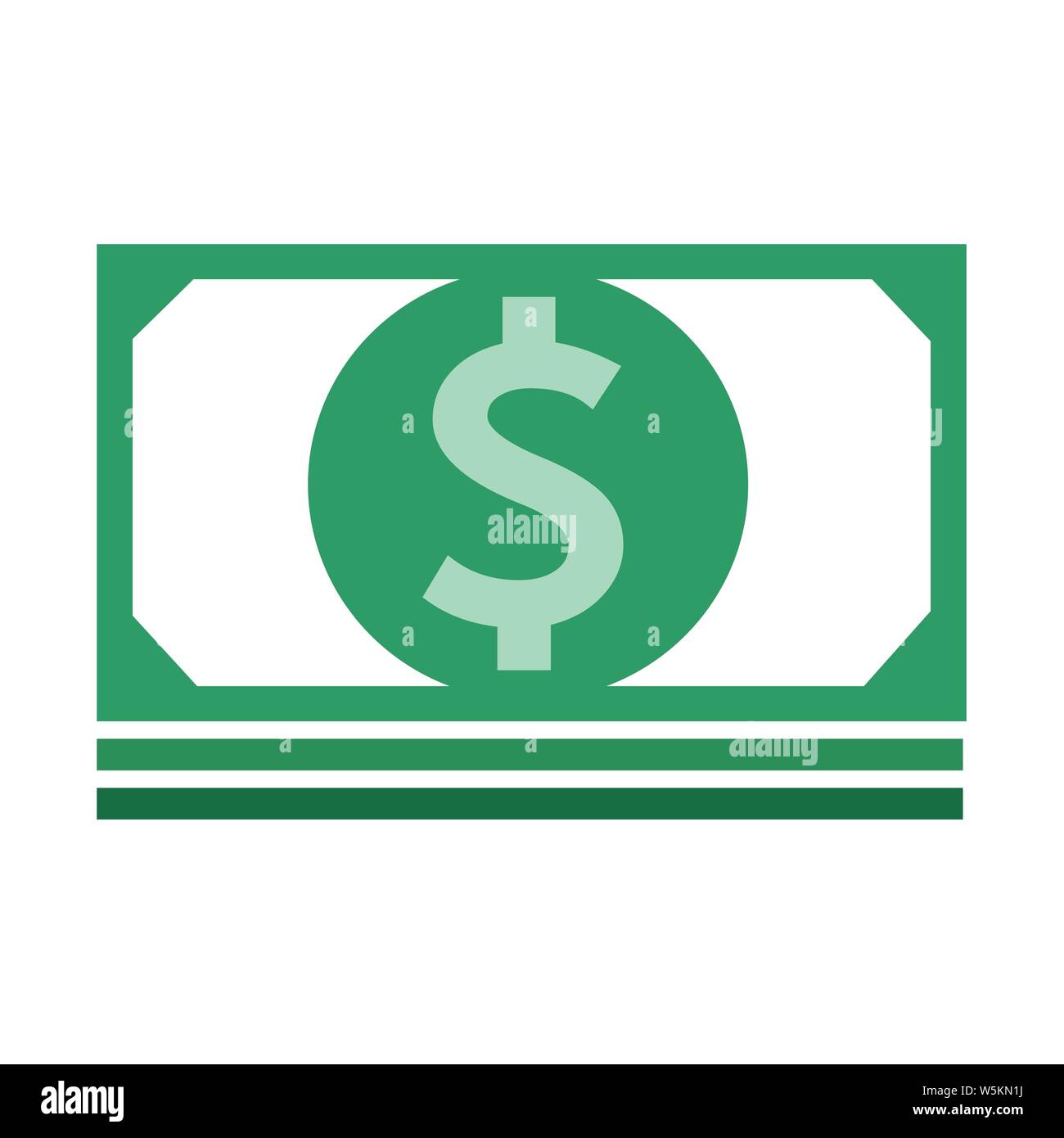 dollar money icon Stock Vector Image & Art - Alamy