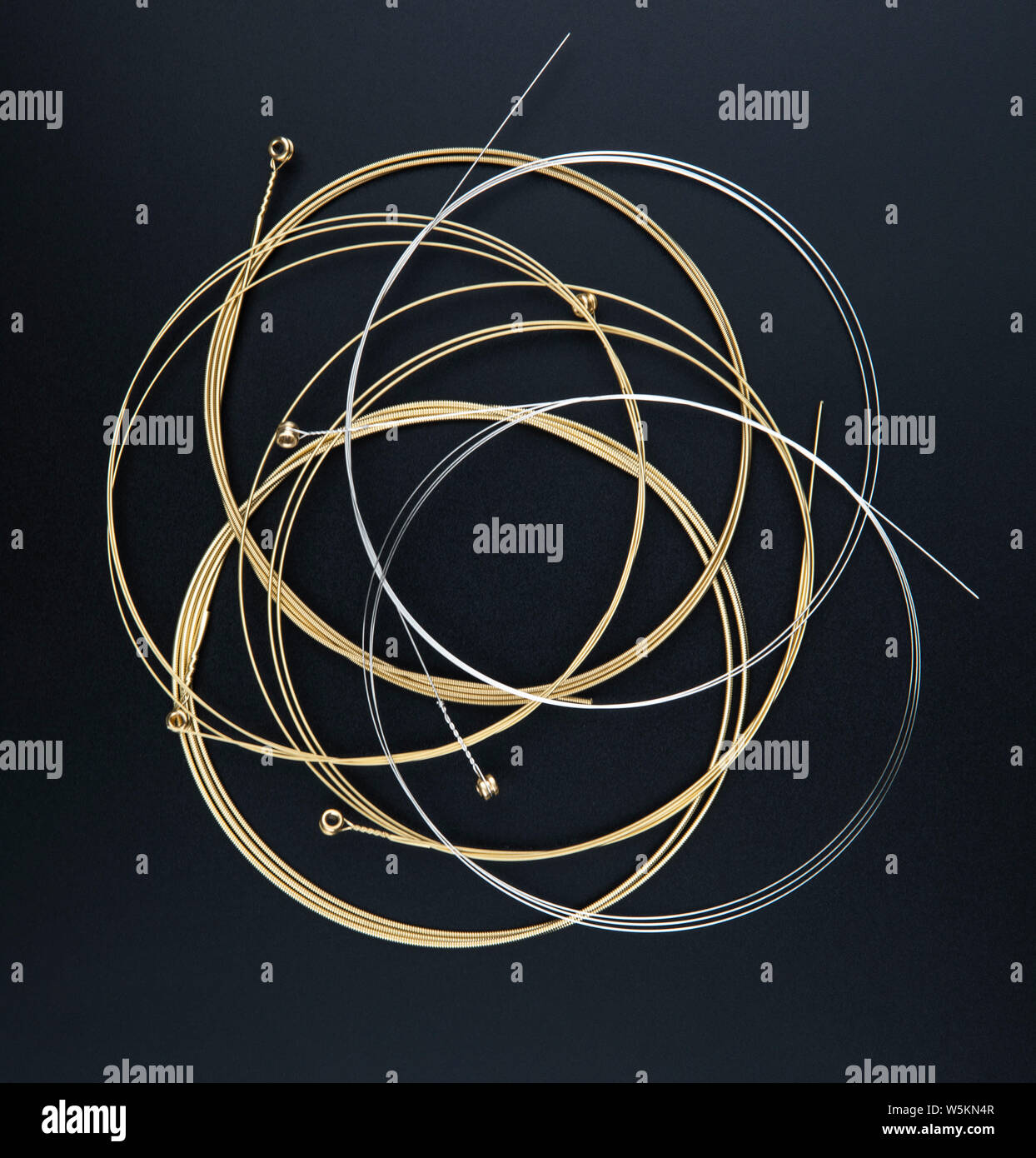 Wound guitar strings hi-res stock photography and images - Alamy