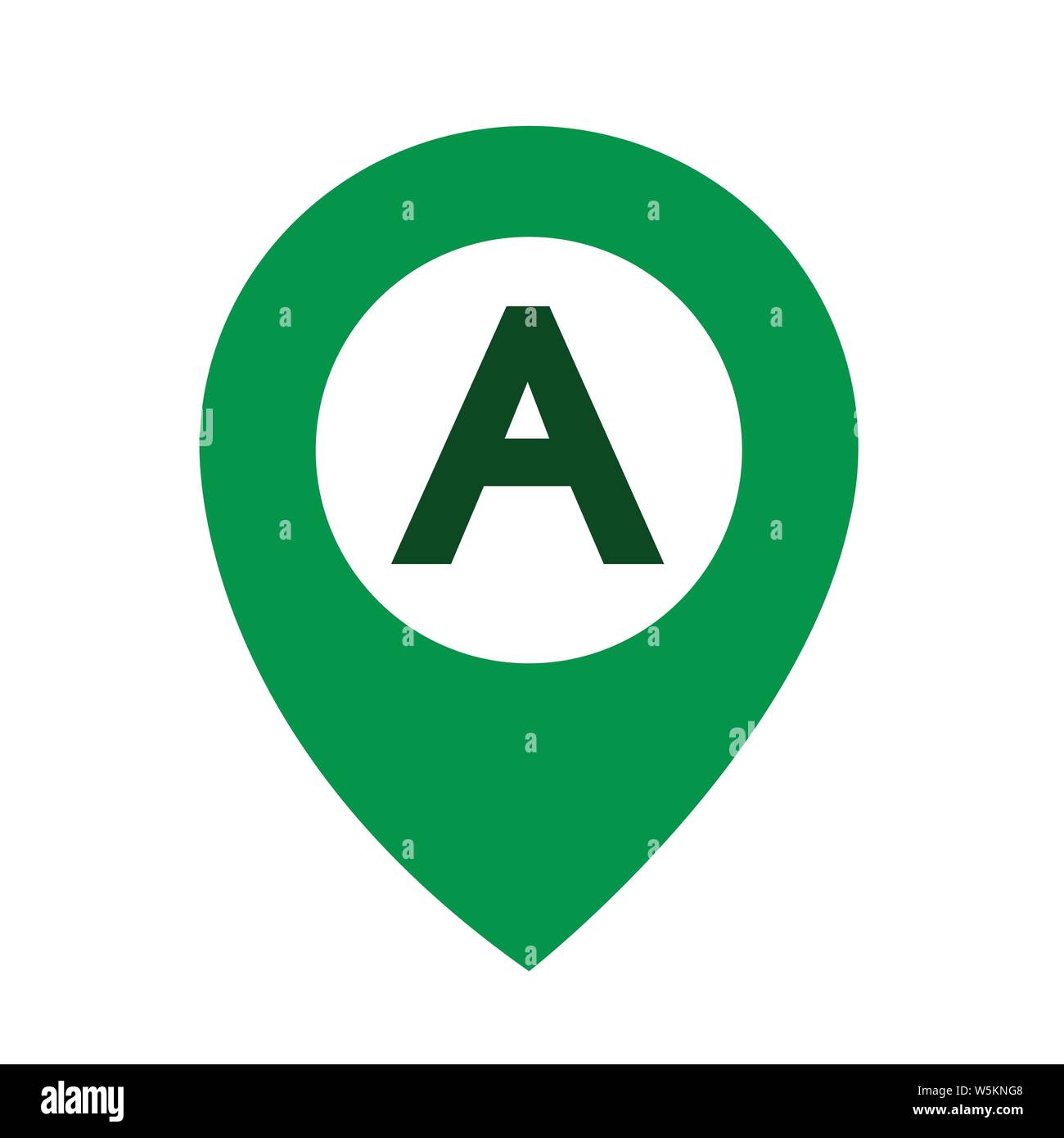 Pin location icon Stock Vector Image & Art - Alamy