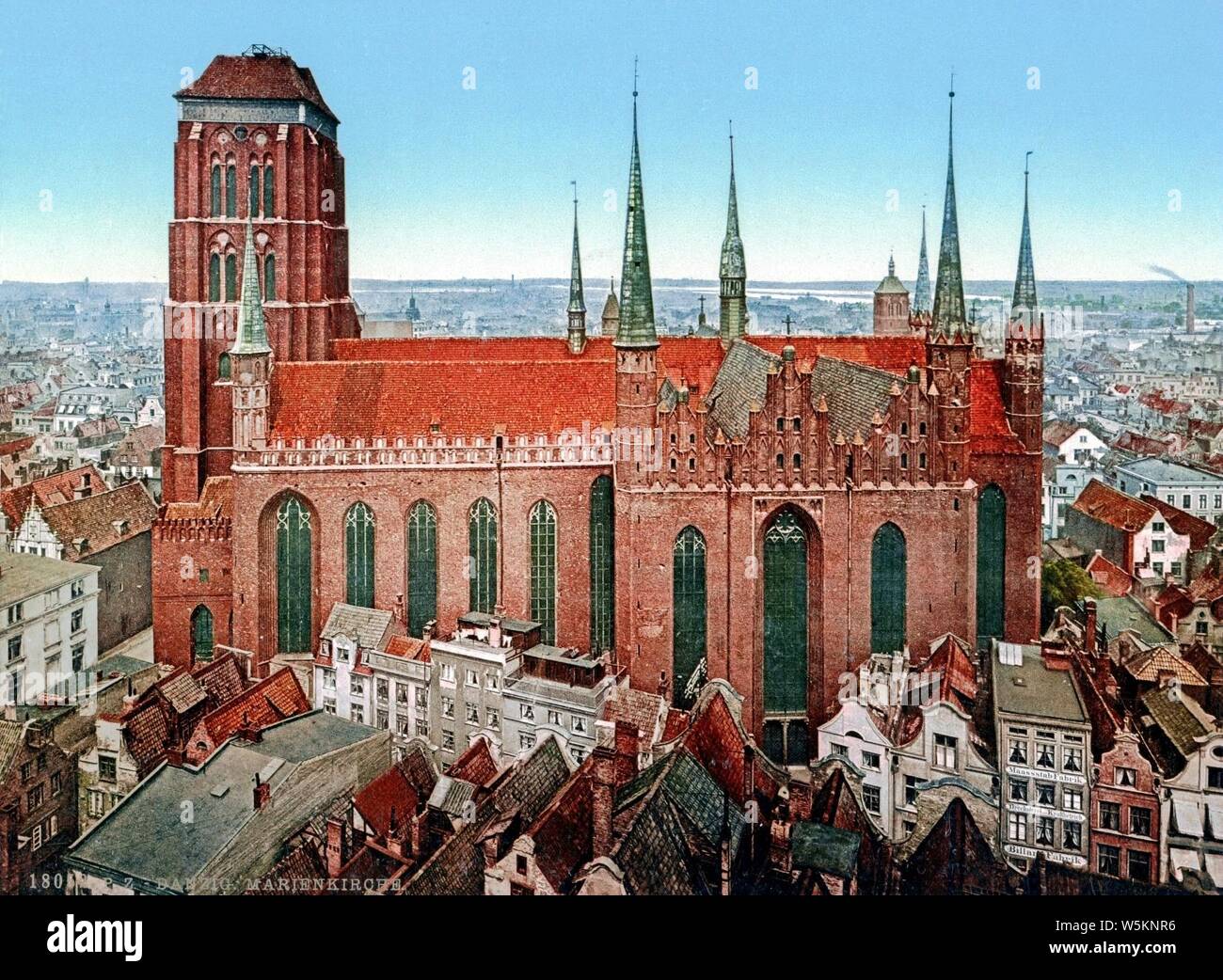Danzig. Marienkirche Stock Photo - Alamy