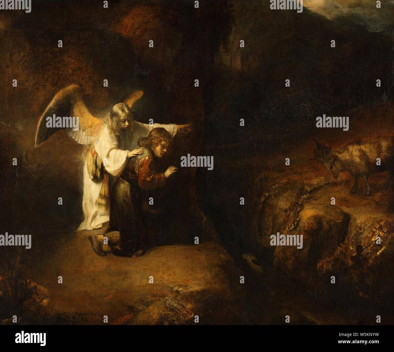 Daniel's Vision by Rembrandt Harmenszoon van Rijn Stock Photo - Alamy