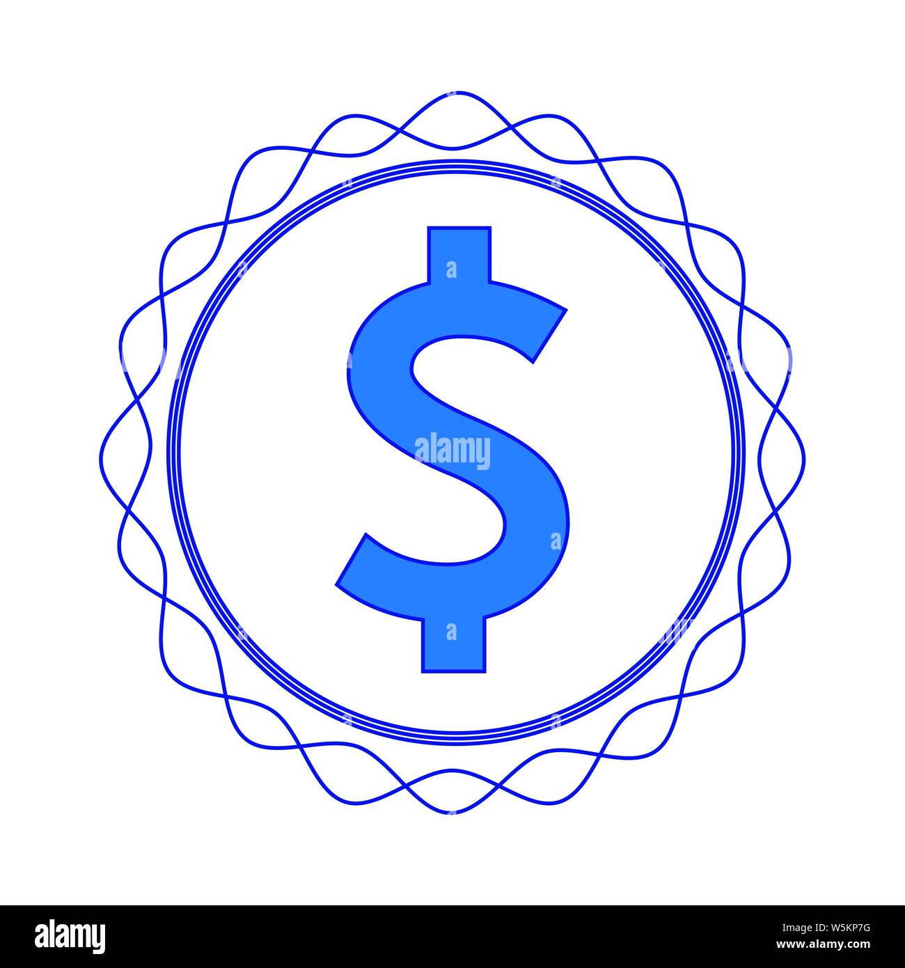 dollar money icon Stock Vector Image & Art - Alamy