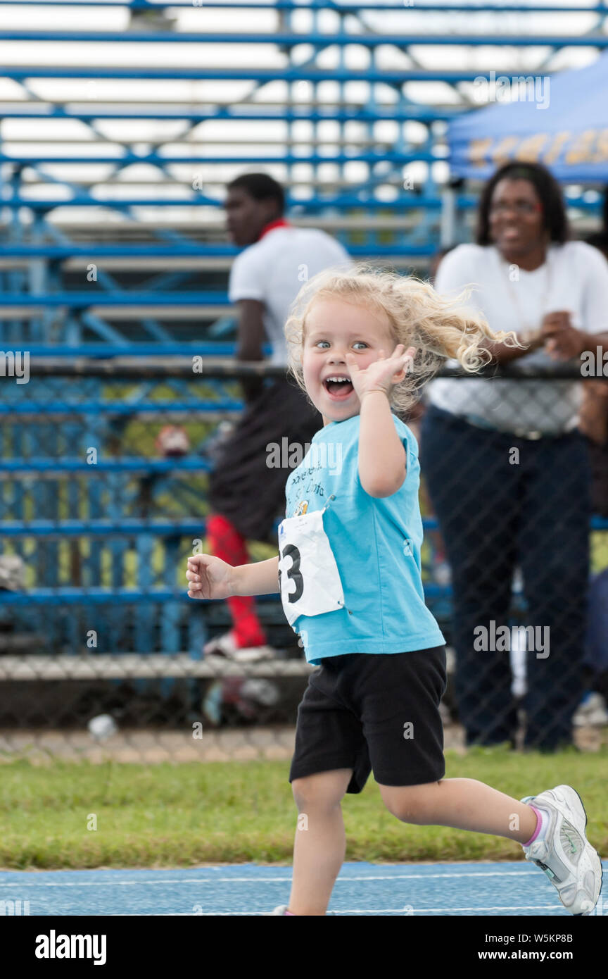 Little Girl Runner