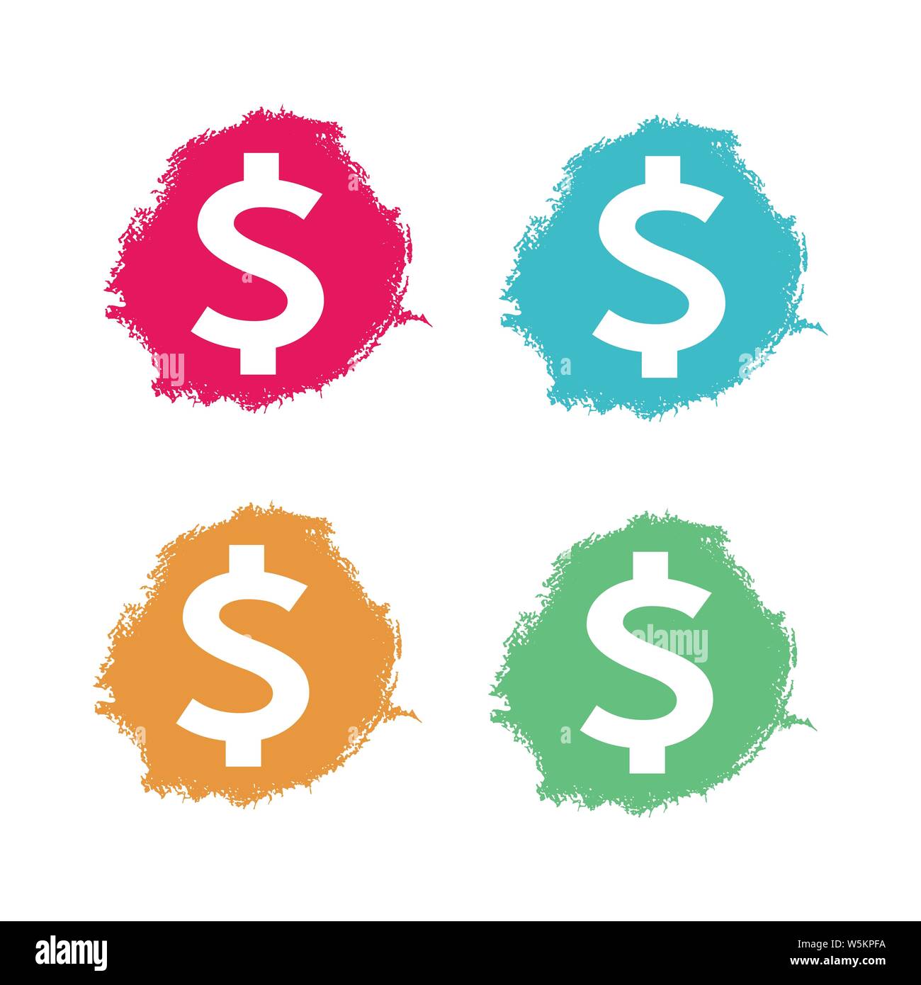 dollar sign money icon Stock Vector Image & Art - Alamy