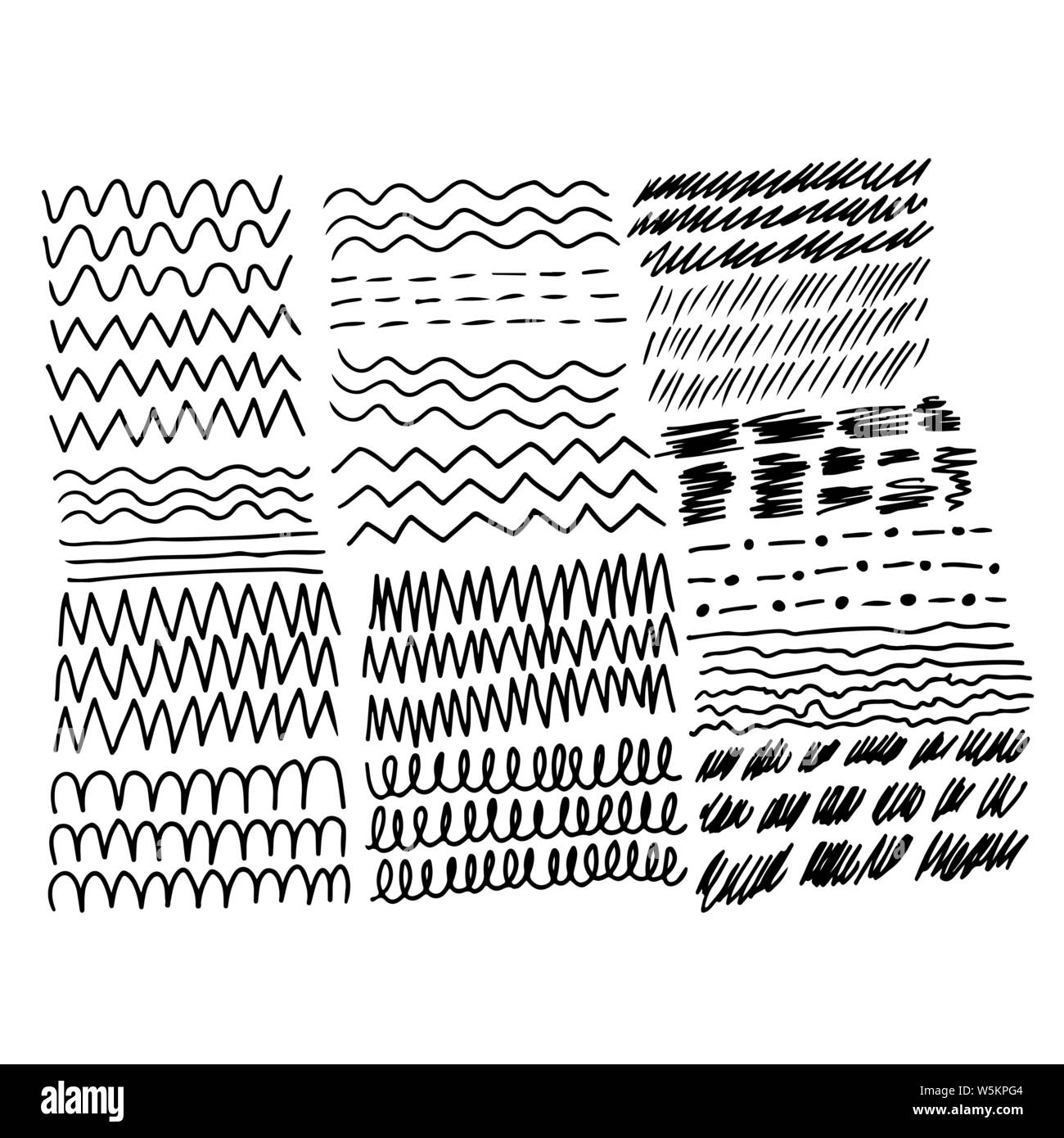 Hand draw line design Stock Vector Image & Art - Alamy