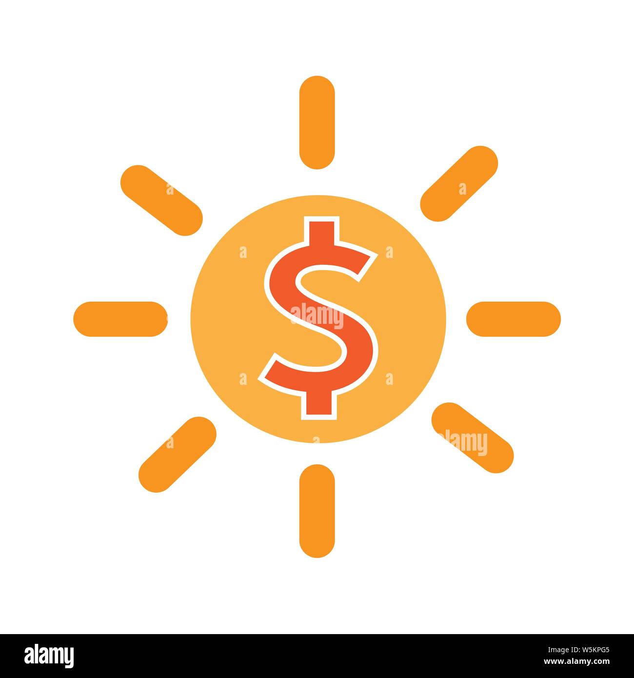 dollar sign money icon Stock Vector Image & Art - Alamy