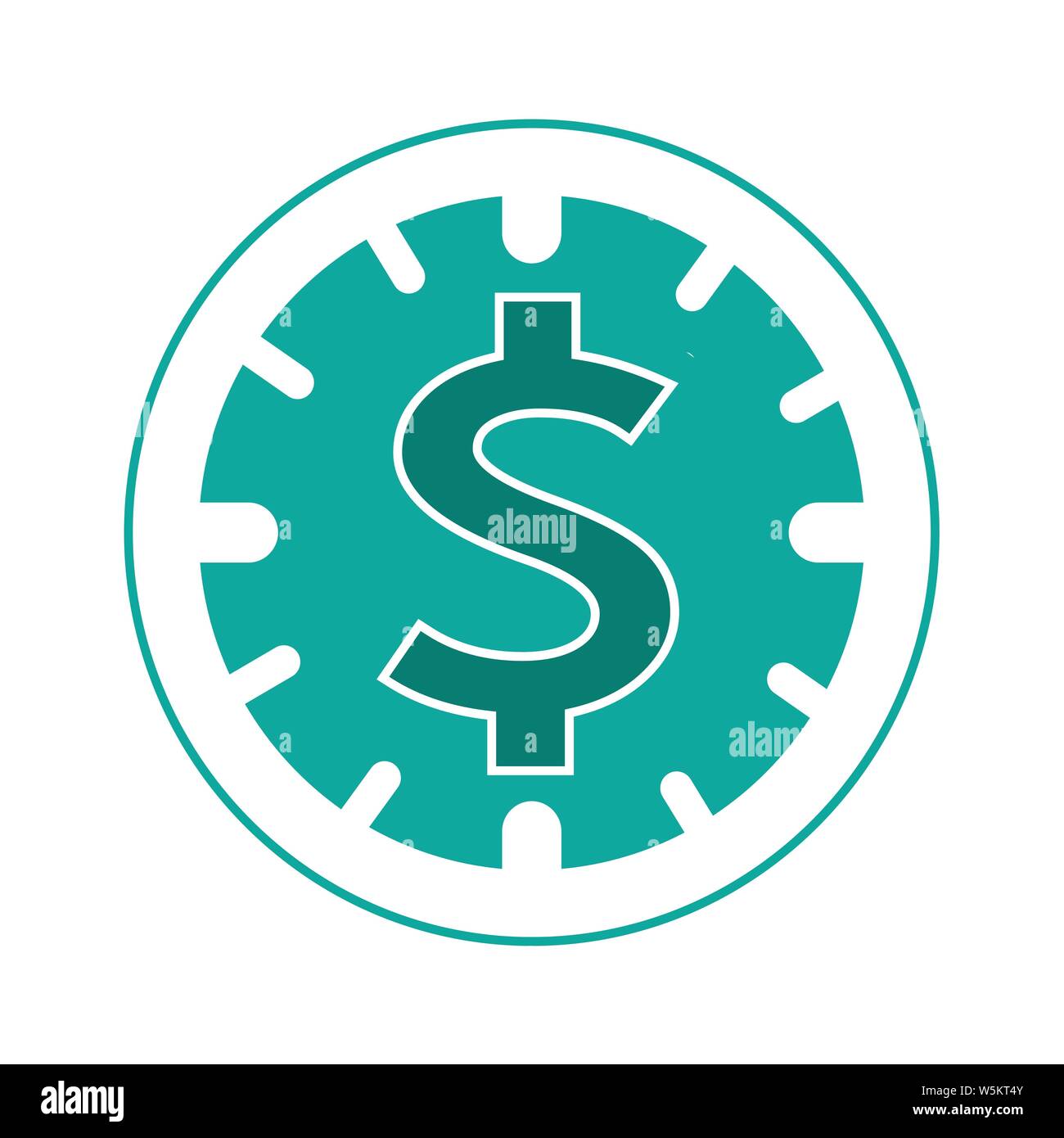 Dollar sign money icon Stock Vector Image & Art - Alamy