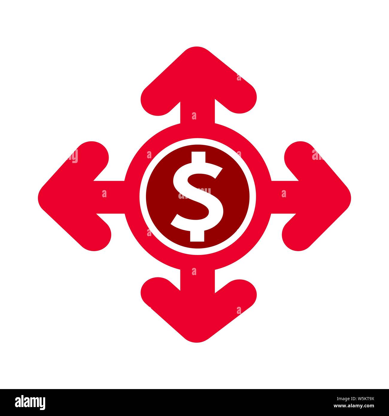 dollar sign money icon Stock Vector Image & Art - Alamy