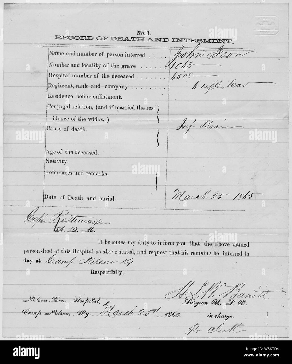 John ison Black and White Stock Photos & Images - Alamy