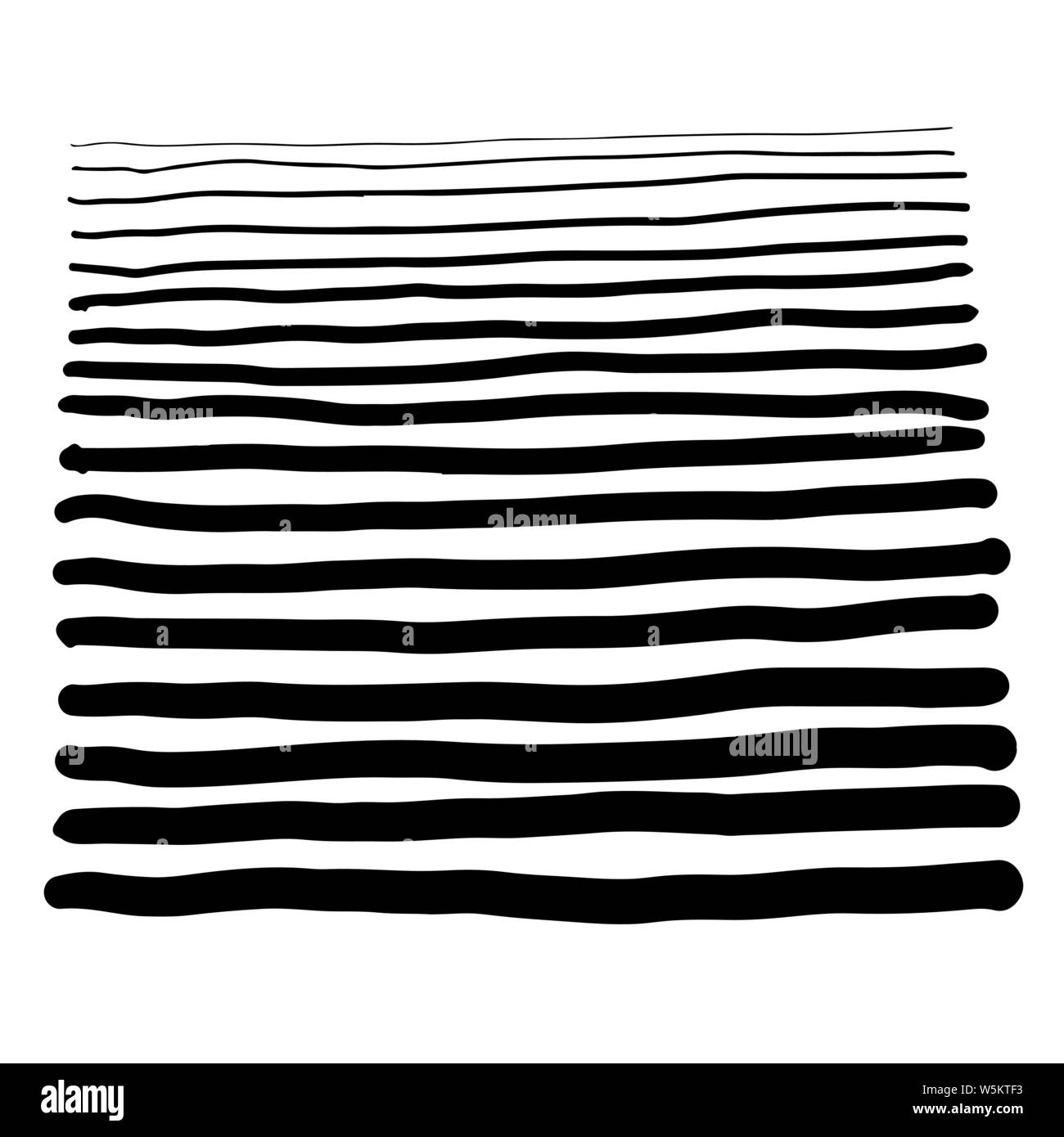 hand draw line stroke Stock Vector Image & Art - Alamy