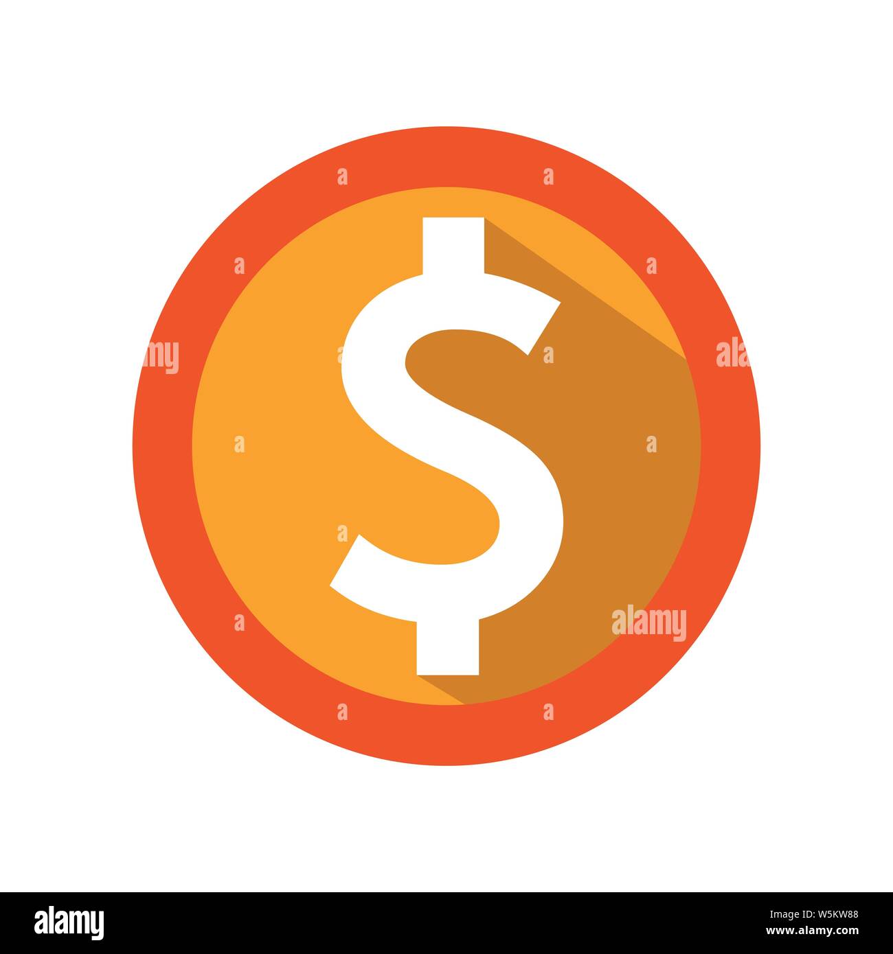 dollar money icon Stock Vector Image & Art - Alamy