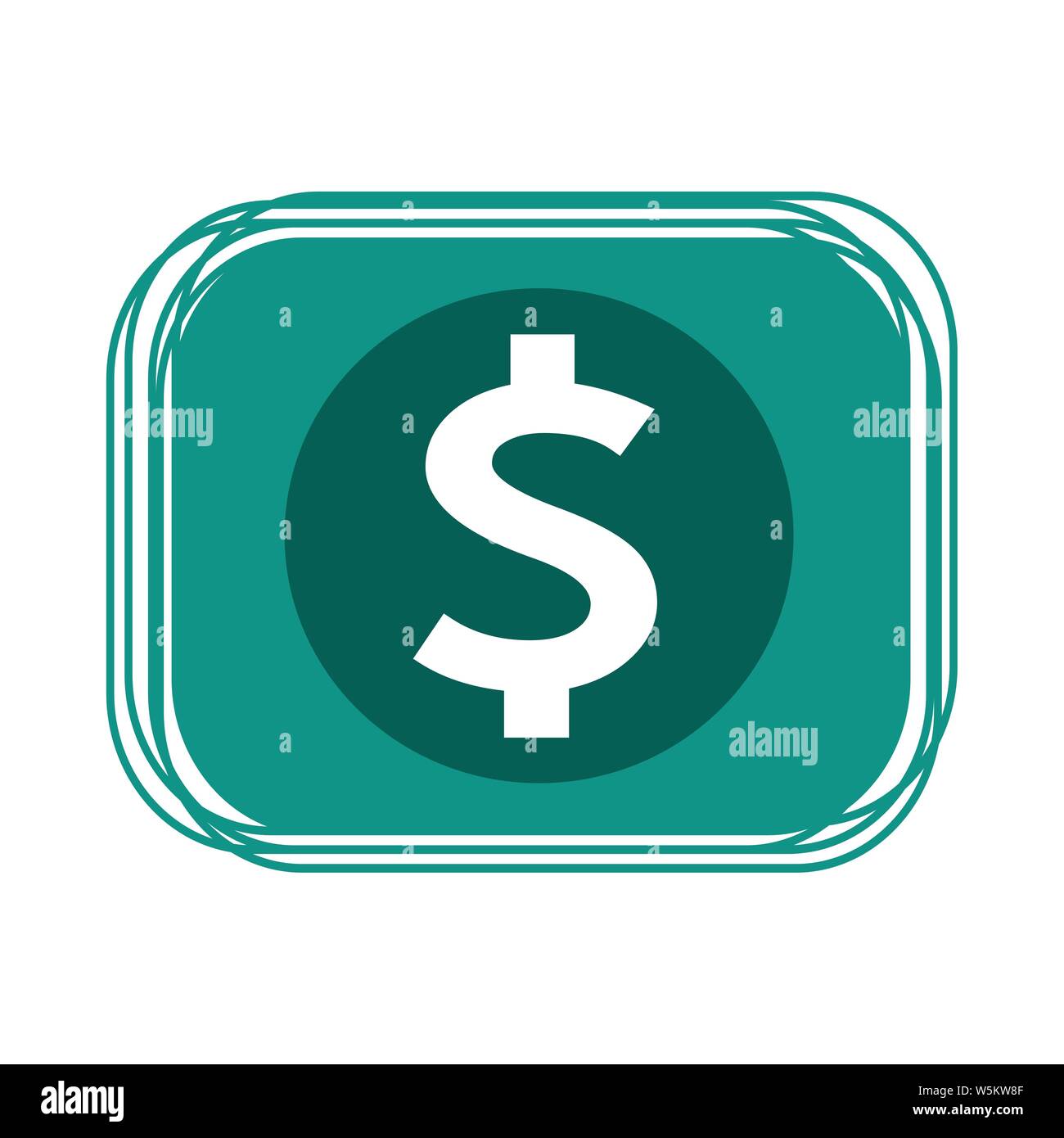 Dollar sign money icon Stock Vector Image & Art - Alamy