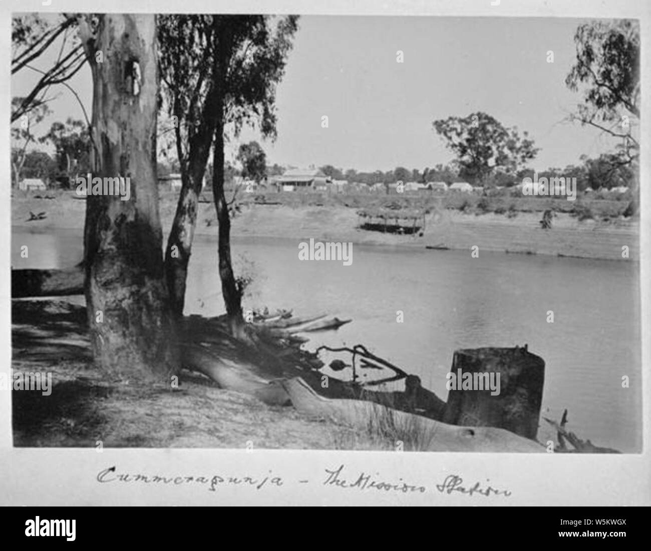 Cummeragunja Aboriginal Mission Station 1893 Stock Photo - Alamy